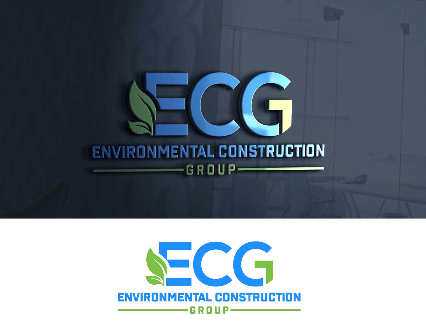 Logo Design for ECG Environmental Construction Group by humaun3114 ...