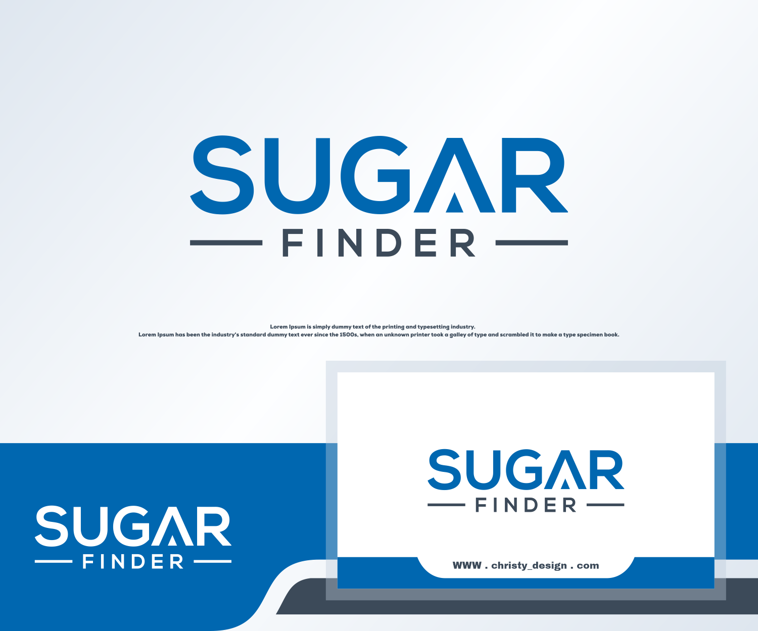 Logo Design for SugarFinder by christy_design | Design #33481176