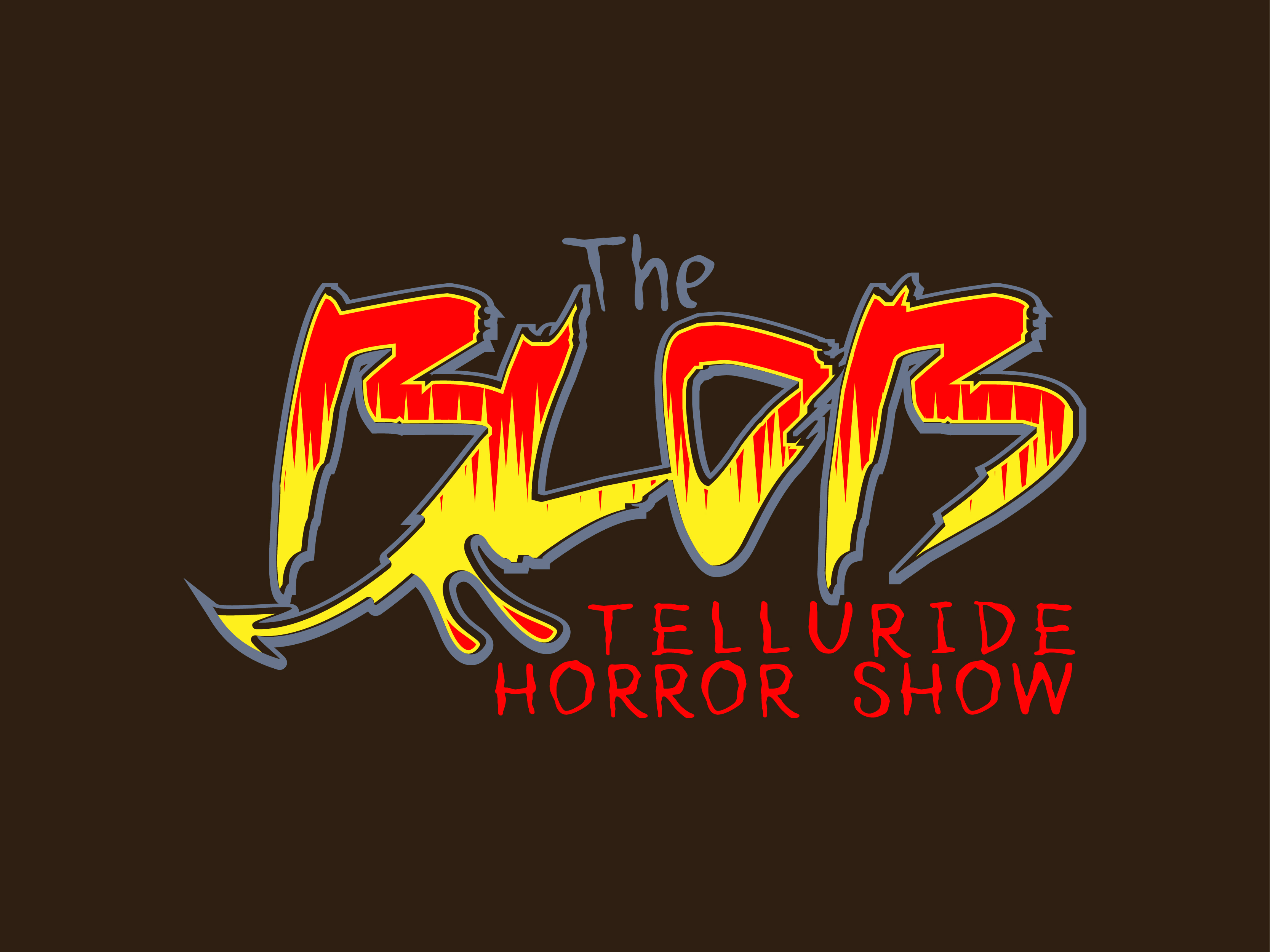 Bold, Playful, Horror film festival Logo Design for THE BLOB: Telluride ...
