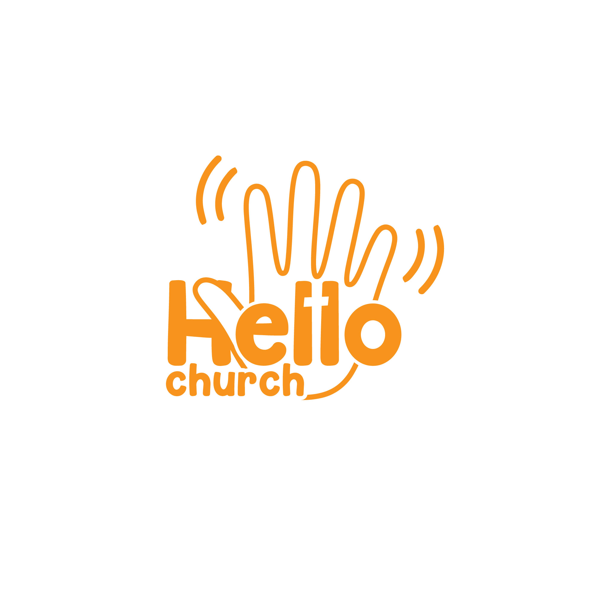 Playful, Modern, Churches and Non Profits Logo Design for Hello Church ...
