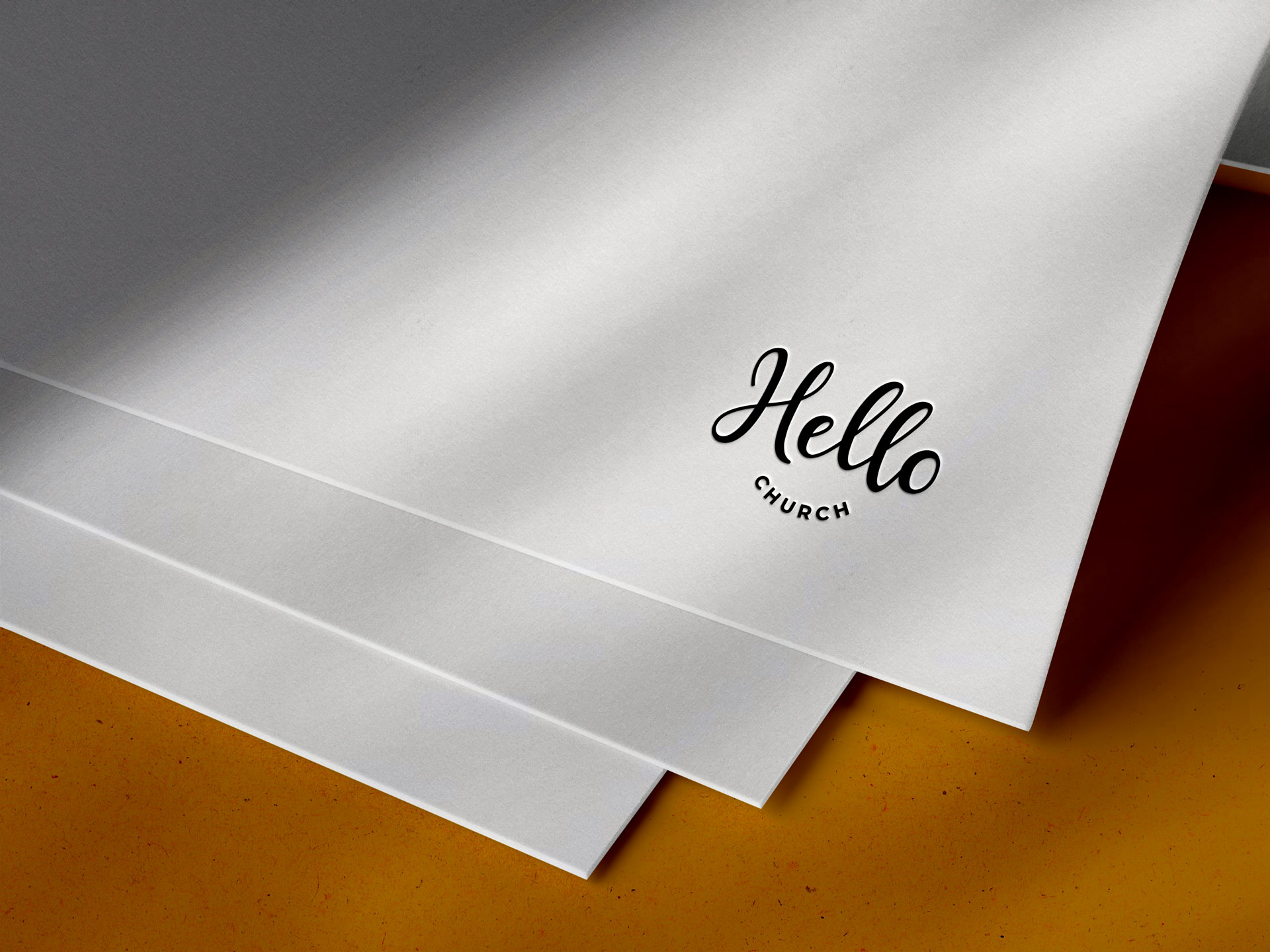 Playful, Modern, Churches and Non Profits Logo Design for Hello Church ...