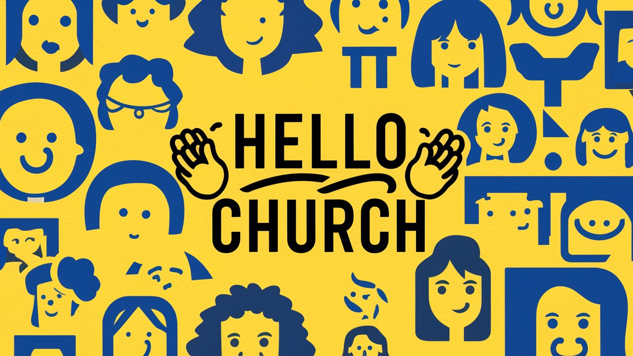 Playful, Modern, Churches and Non Profits Logo Design for Hello Church ...