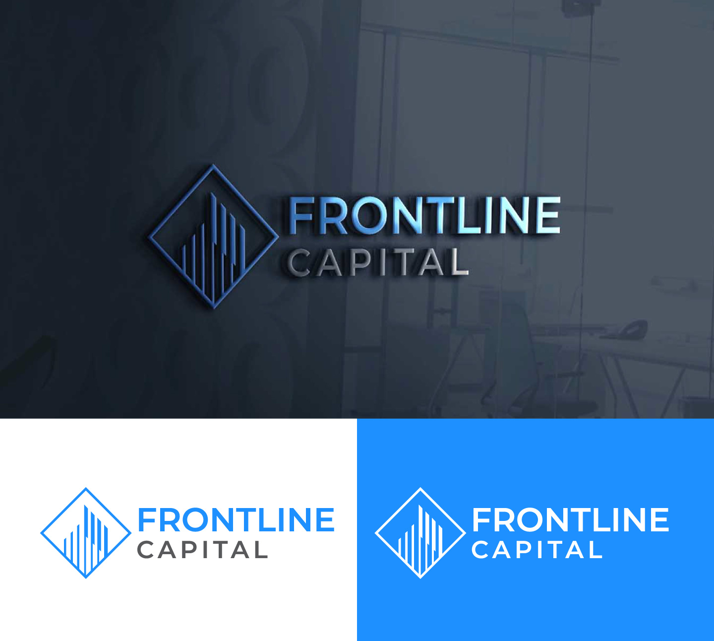 Elegant, Playful Logo Design for Frontline Capital by humaun3114 ...