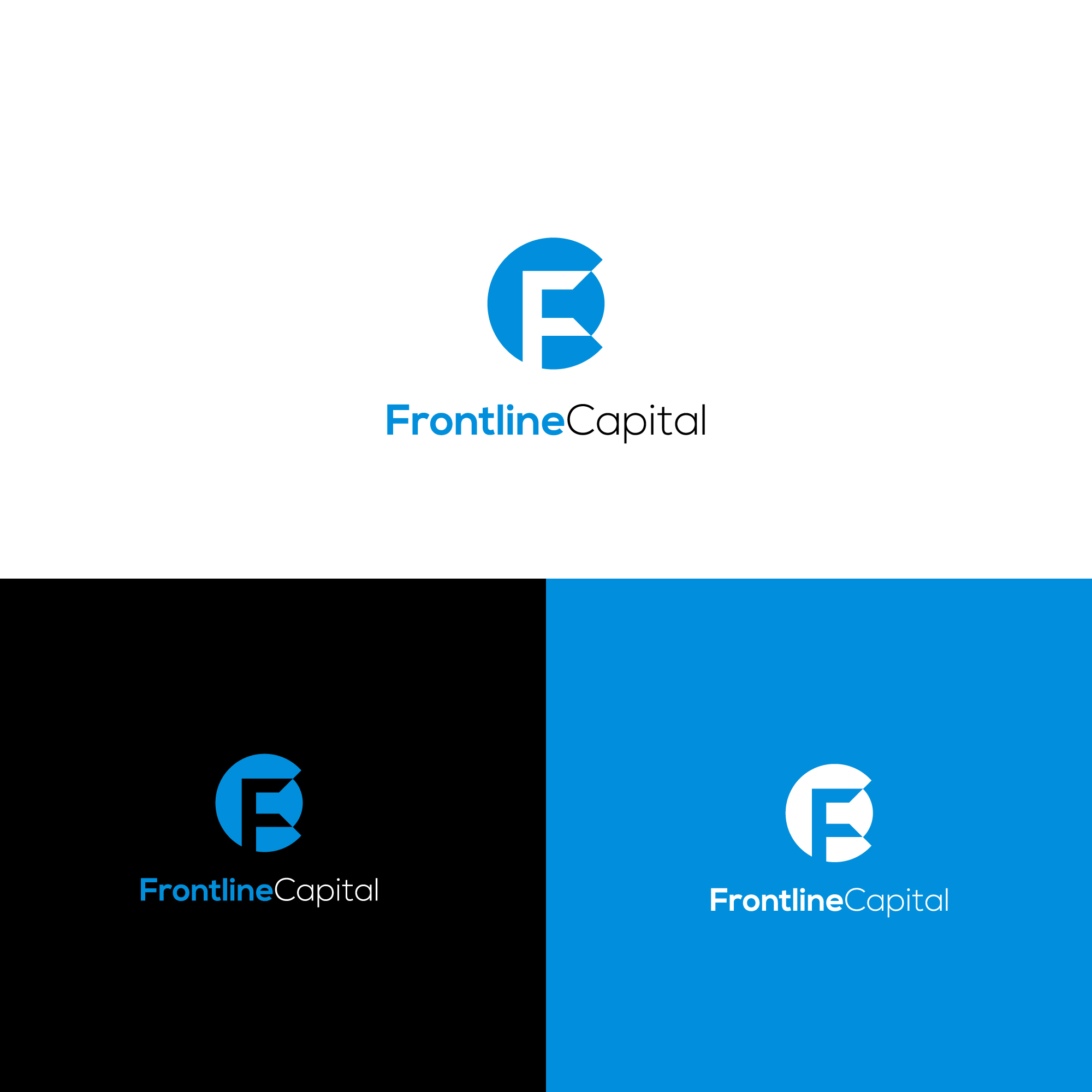 Elegant, Playful Logo Design for Frontline Capital by AL AMIN | Design ...