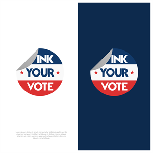 Logo for a Political Tattoo Brand | 9 Logo Designs for InkYourVote