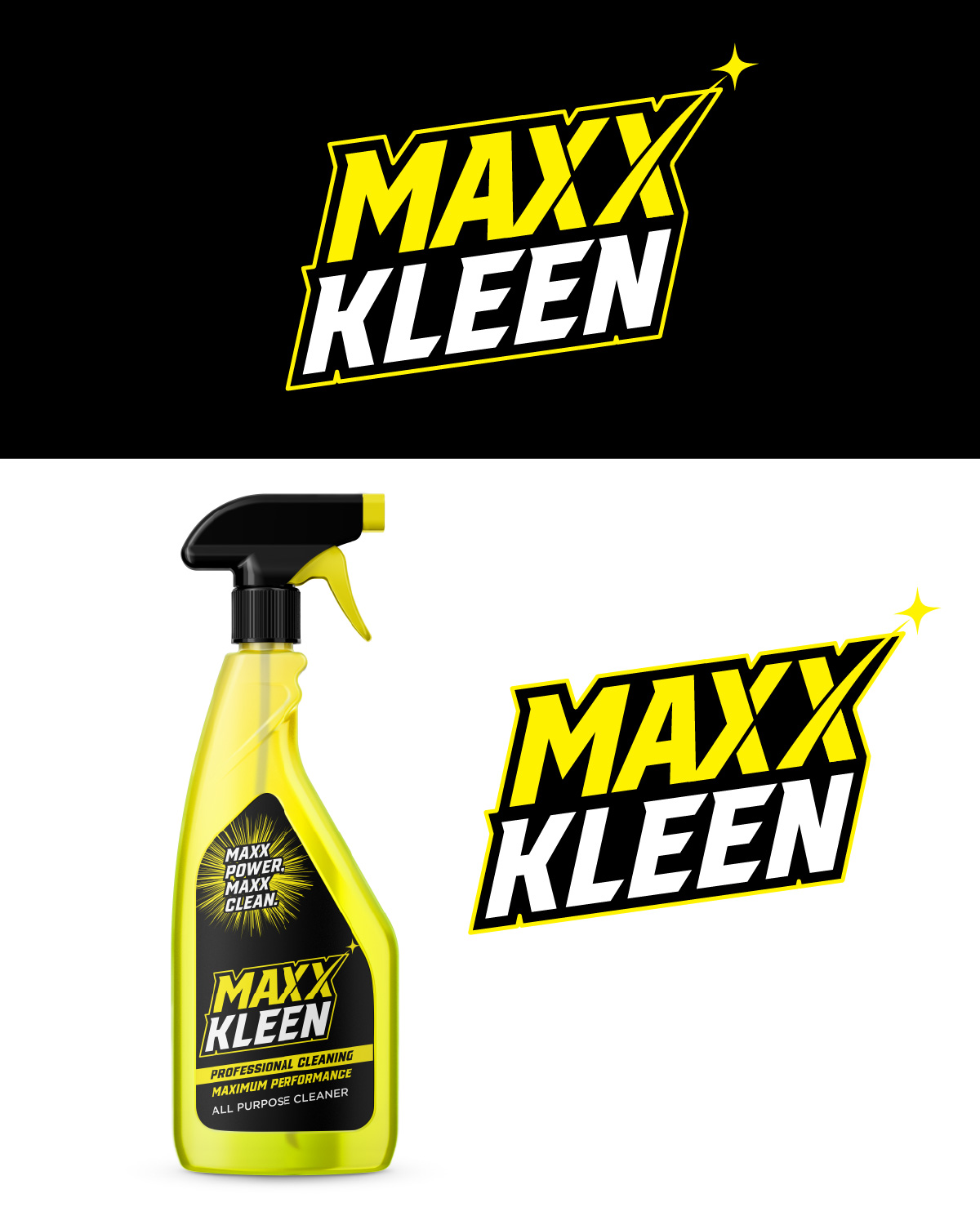 Elegant, Playful, Cleaning Chemicals Logo Design for MAXXKLEEN by ...