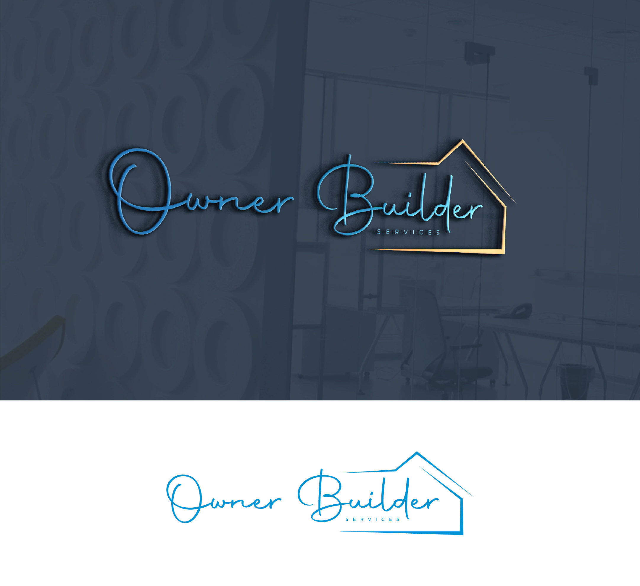 Serious, Professional, Residential Construction Logo Design for Owner ...