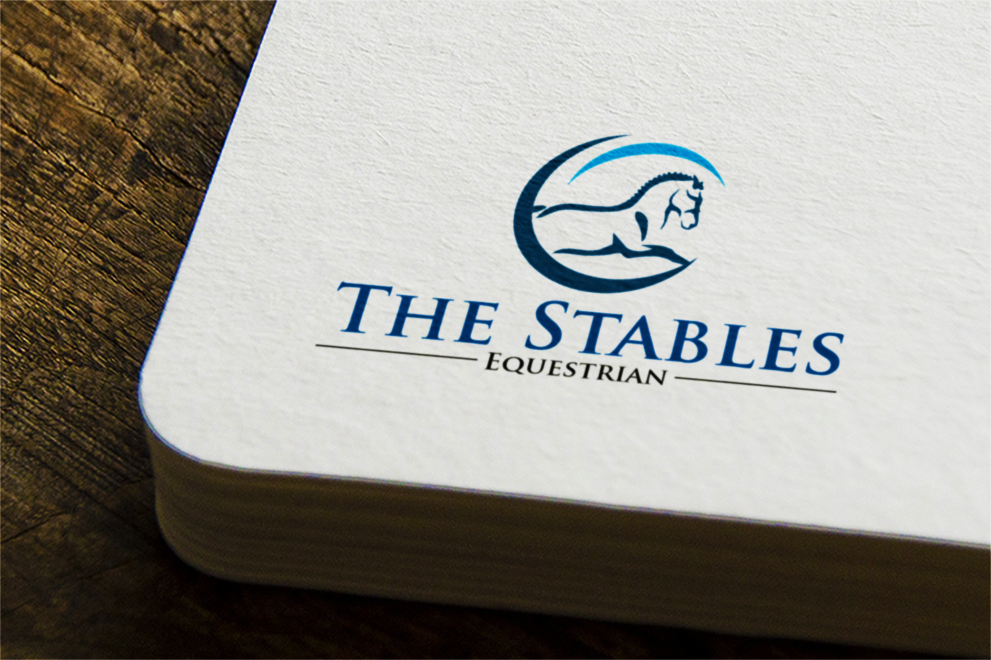 Elegant, Playful, Equestrian Logo Design for The Stables by ...