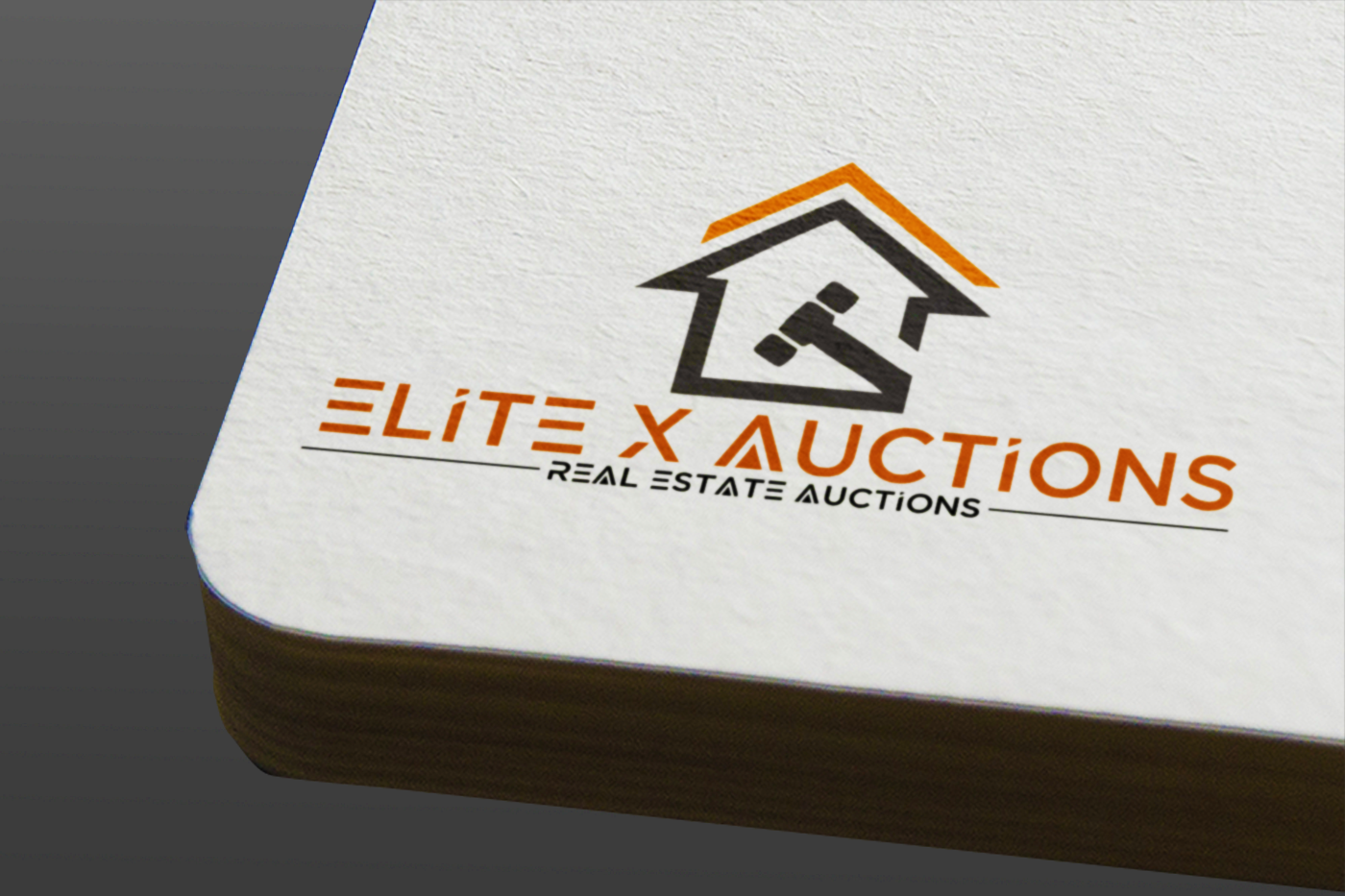 Elegant, Playful, High-End Commercial Real Estate Auctions Logo Design ...