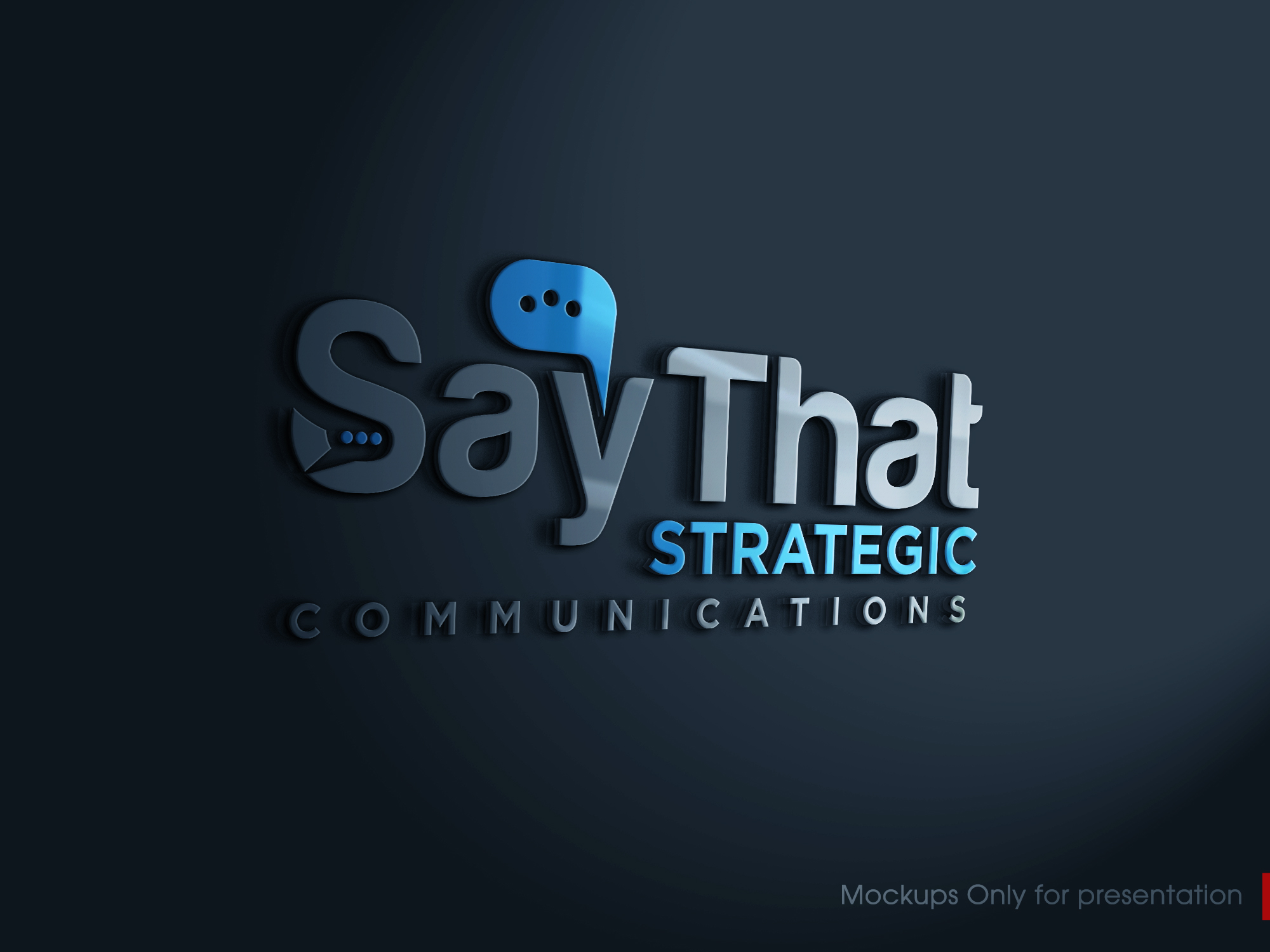Logo Design for Say That by Mono.co | Design #33543714