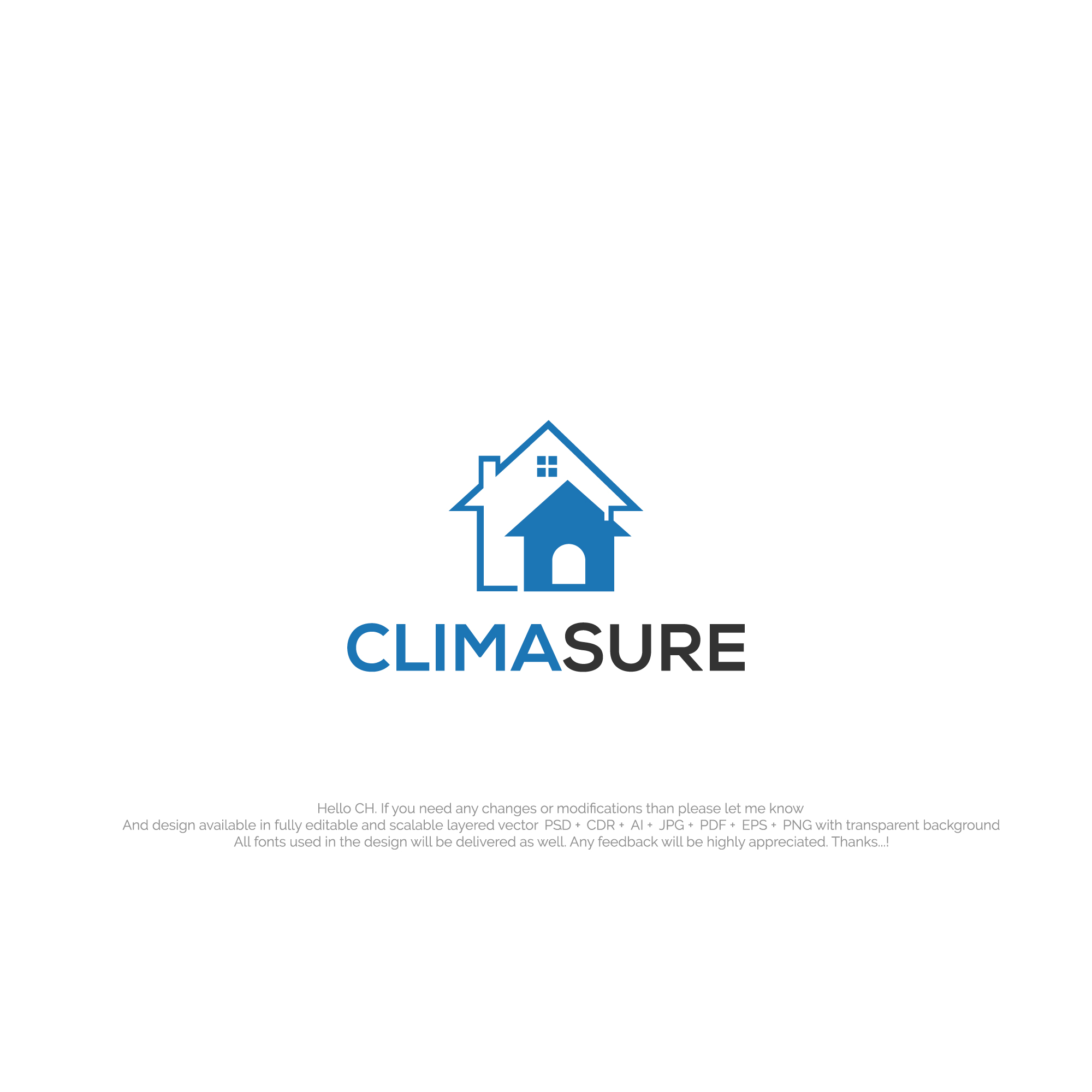 Modern, Professional Logo Design for Climasure by AL AMIN | Design ...