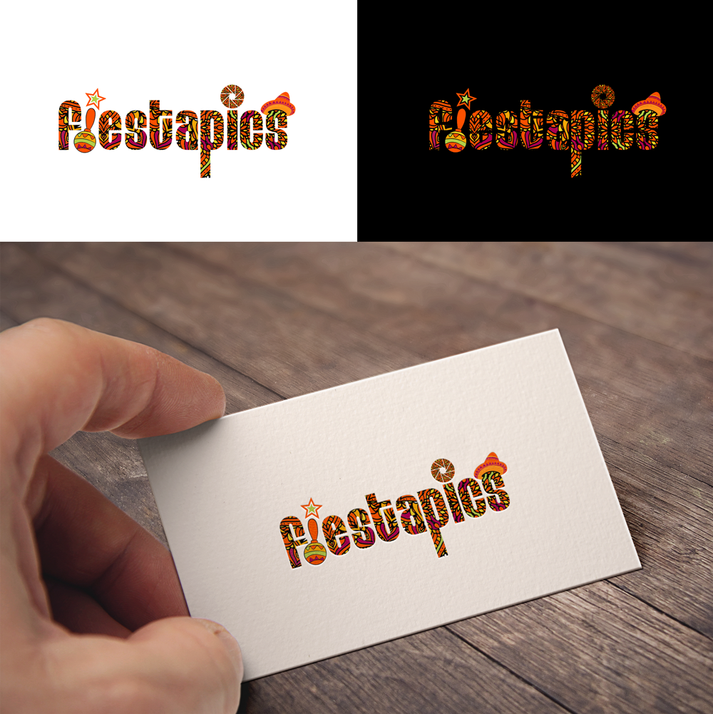 Upmarket, Playful, Photobooth Vermietung Logo Design for "fiesta pics ...