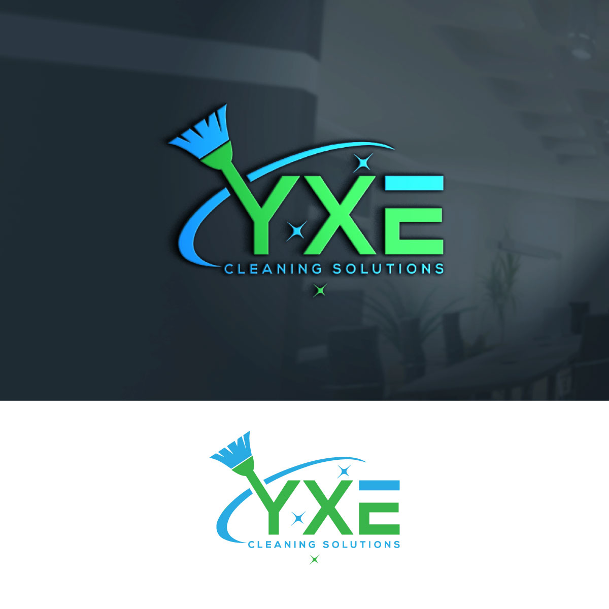 Logo Design for YXE Cleaning Solutions by henrick808 | Design #33603876