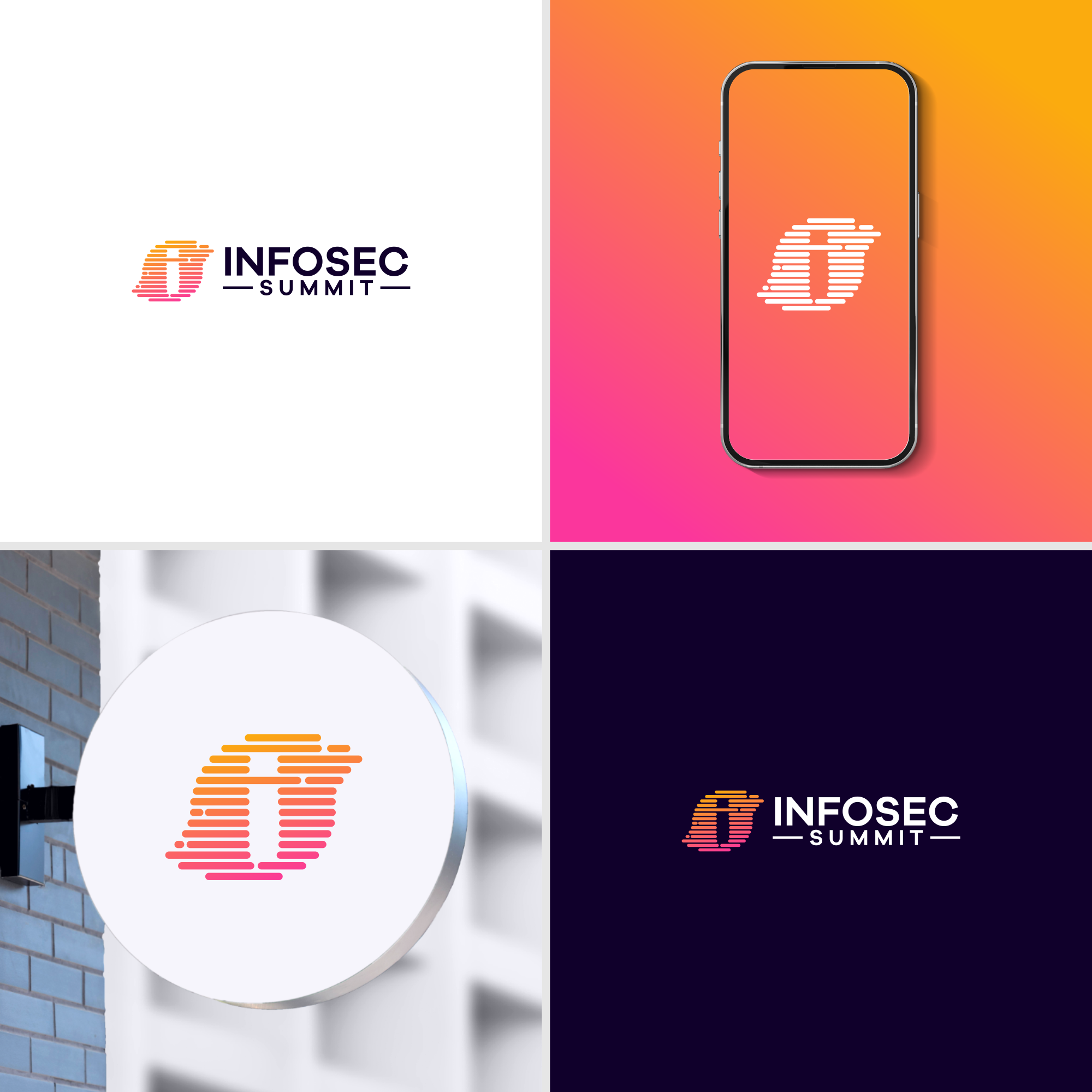 Upmarket, Modern Logo Design for Infosec Summit by Royco | Design #33566178
