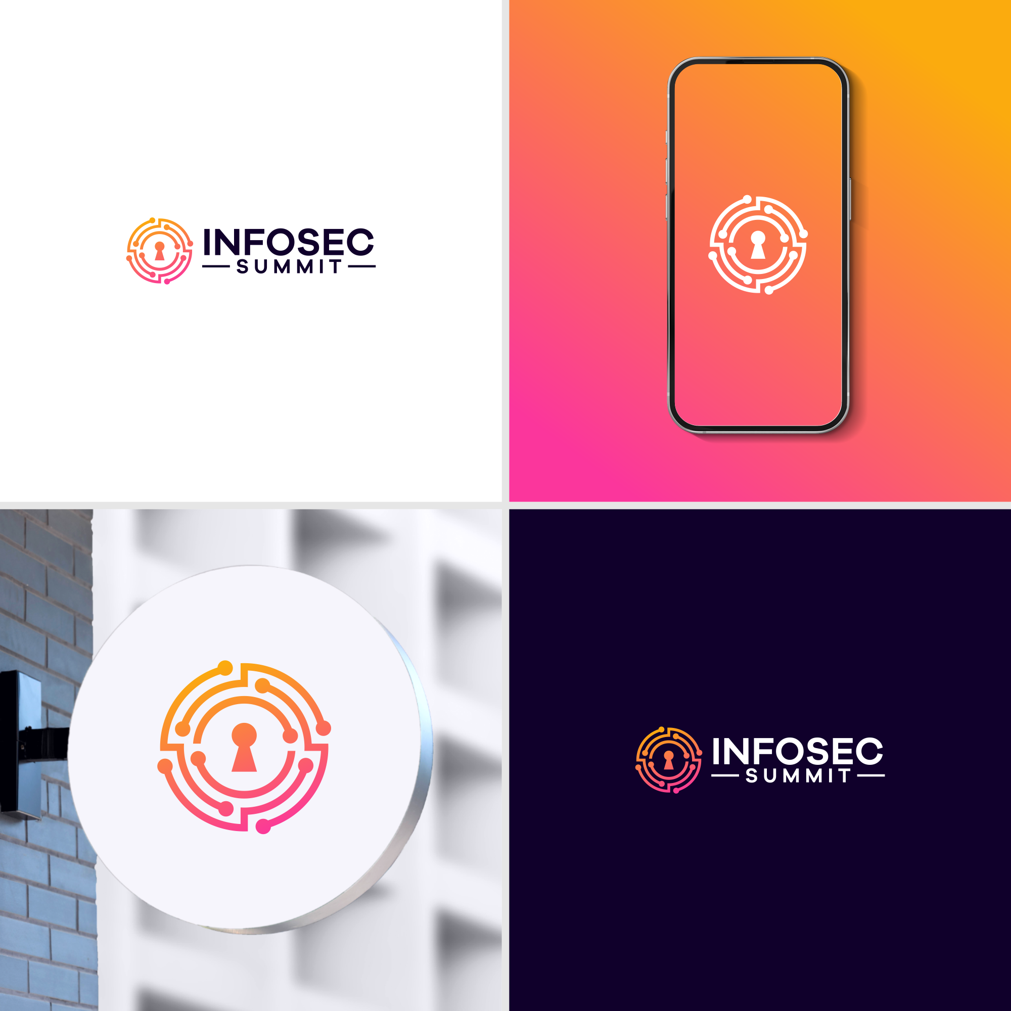 Upmarket, Modern Logo Design for Infosec Summit by Royco | Design #33566181