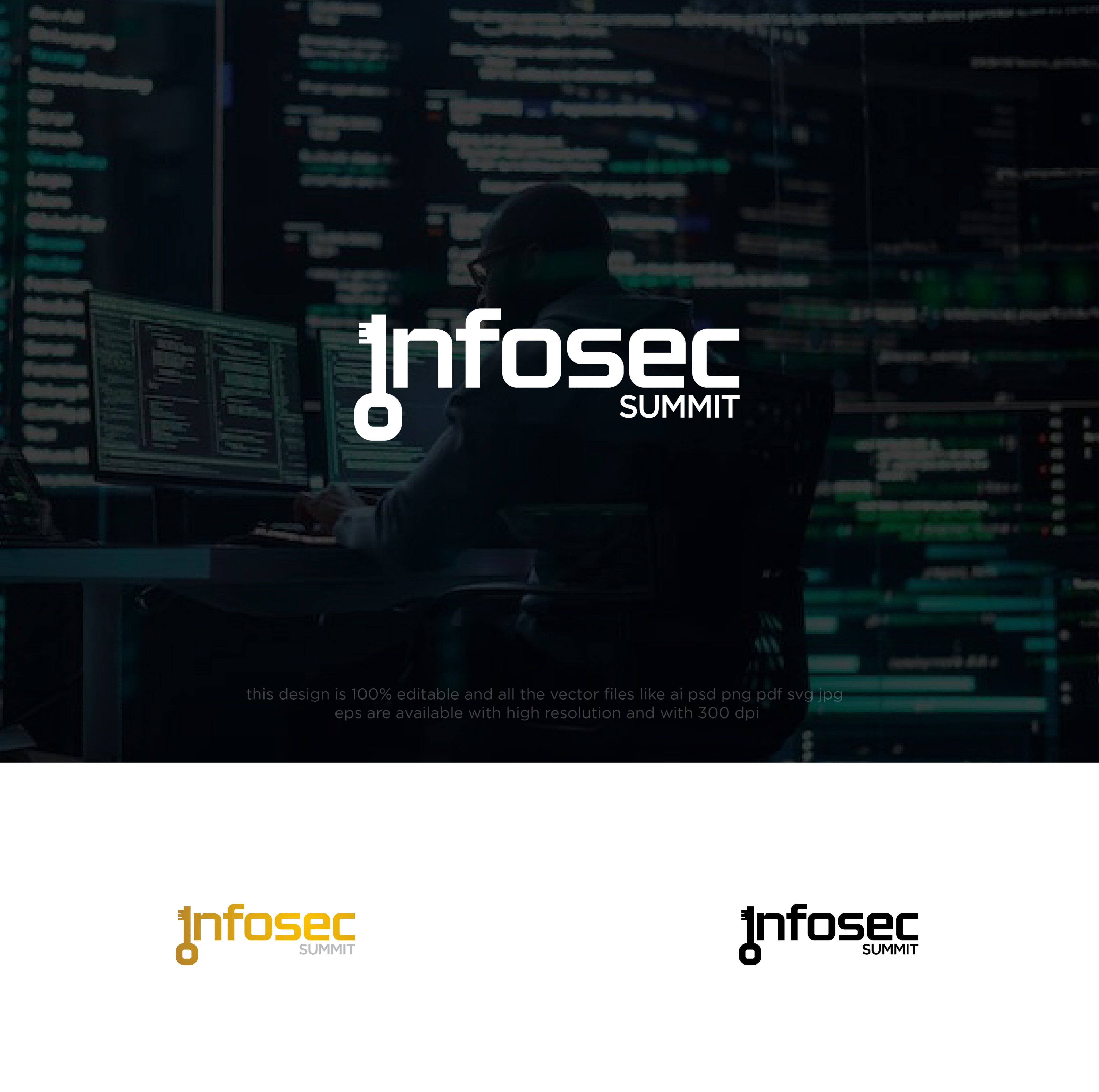 Upmarket, Modern Logo Design for Infosec Summit by threelokah | Design ...