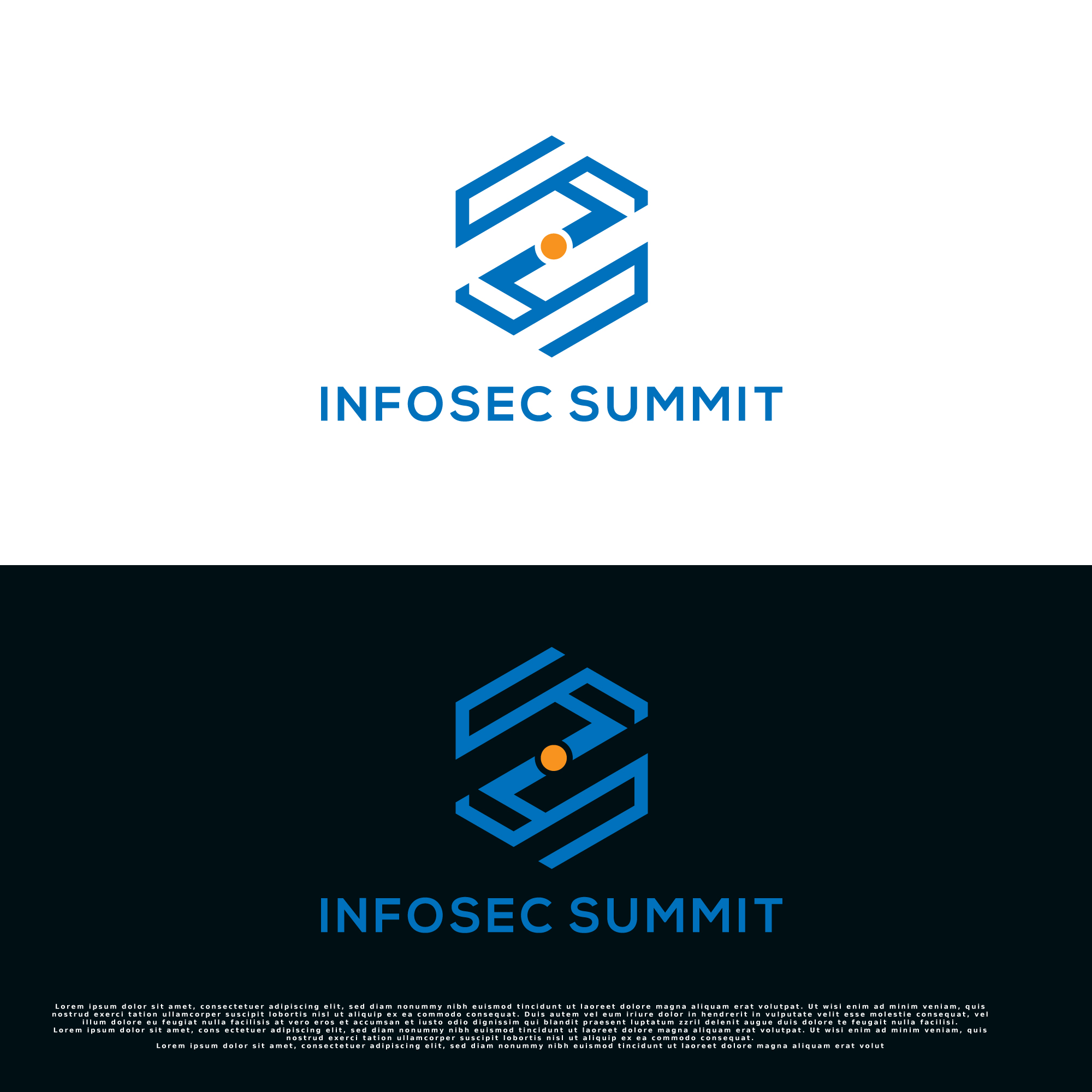 Upmarket, Modern Logo Design for Infosec Summit by akdesigner99 ...