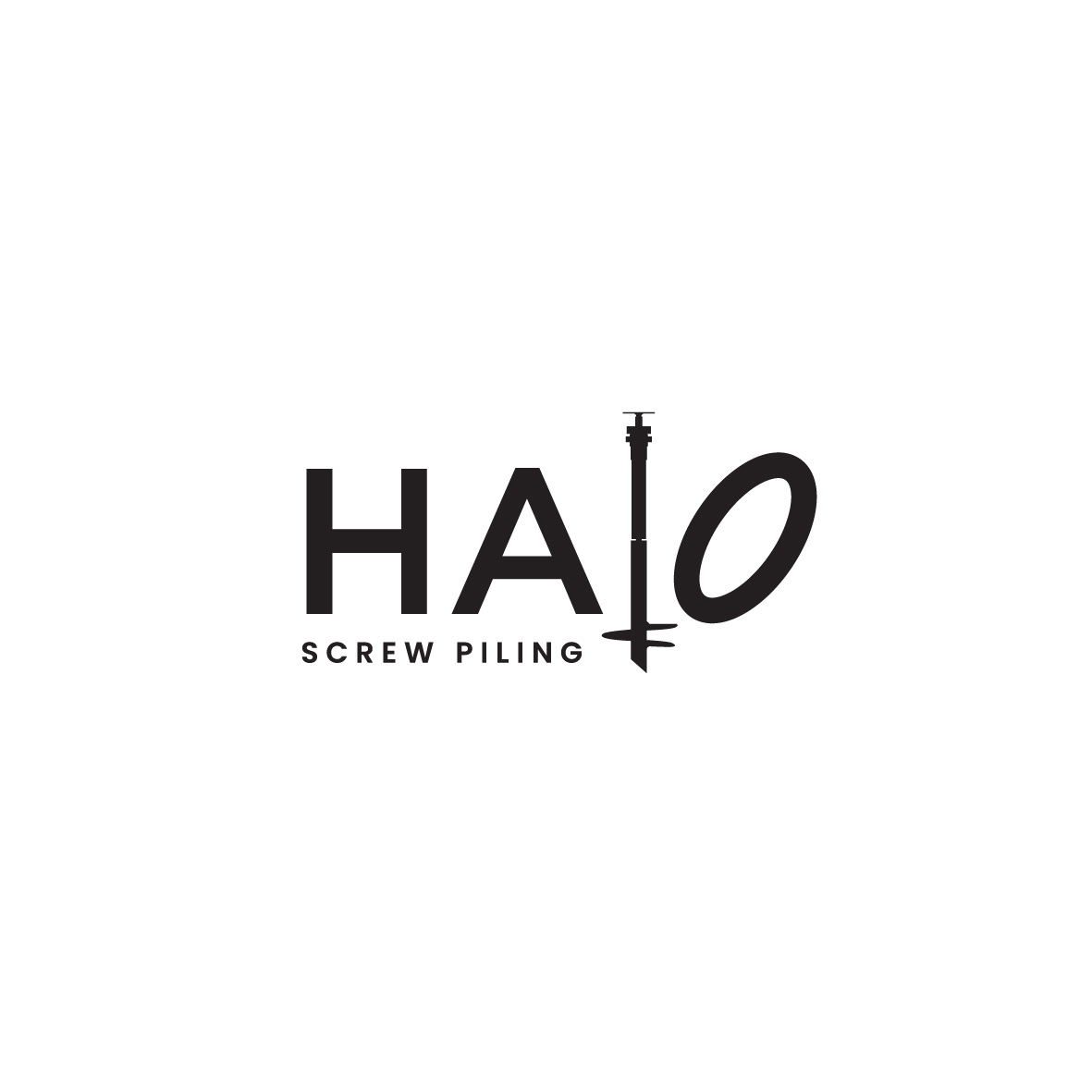 Elegant, Playful, Concrete Logo Design for Halo Screw Piling by ...