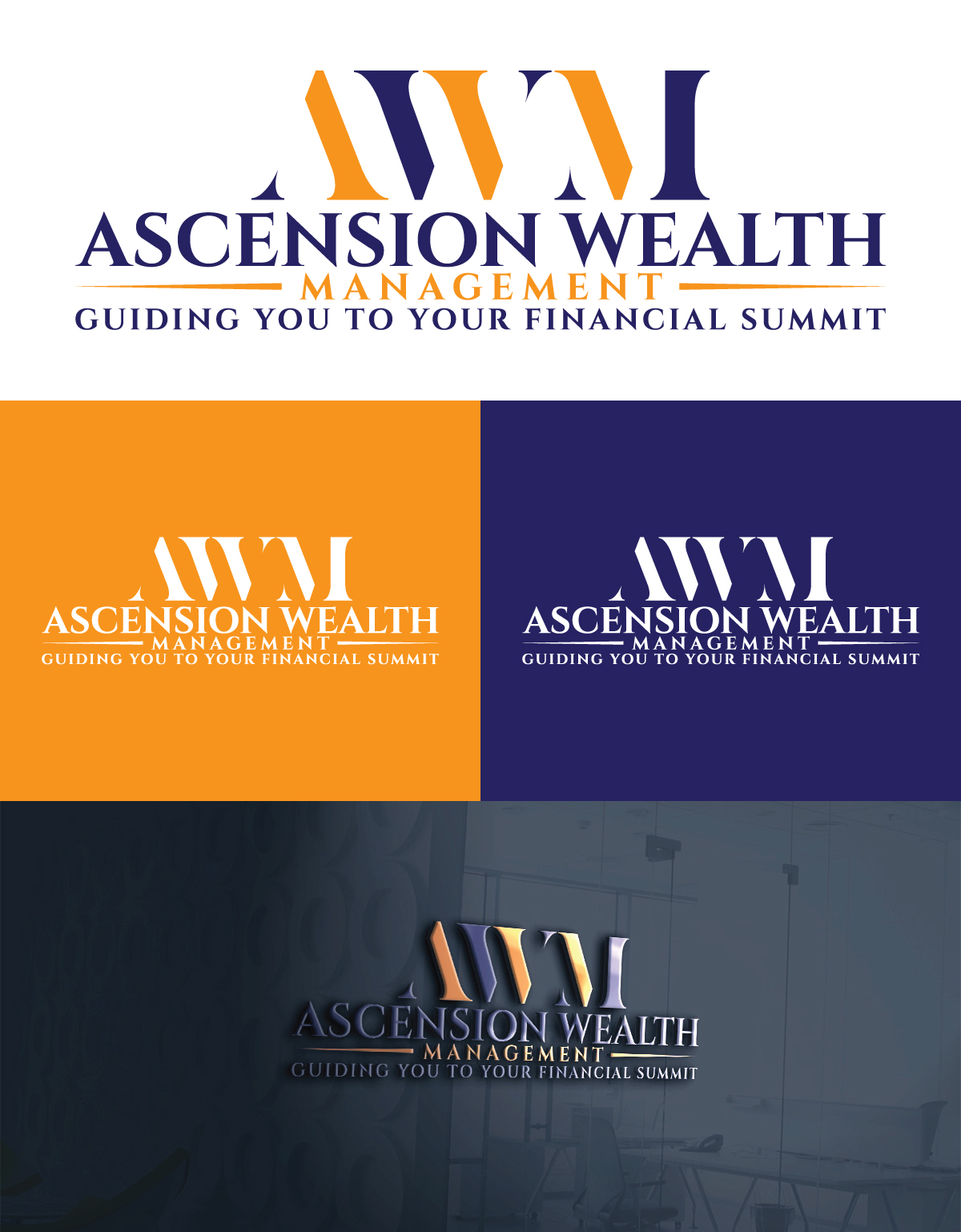 Logo Design for Ascension Wealth Management/Guiding you to your ...