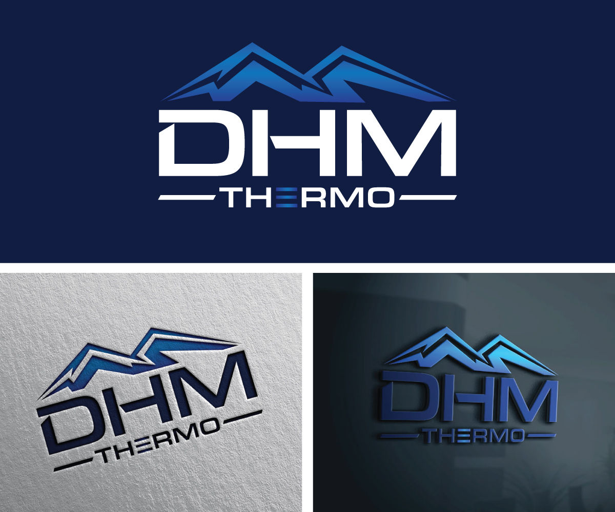 Conservative, Bold Logo Design for DHM Thermo by Adi Graphics | Design ...