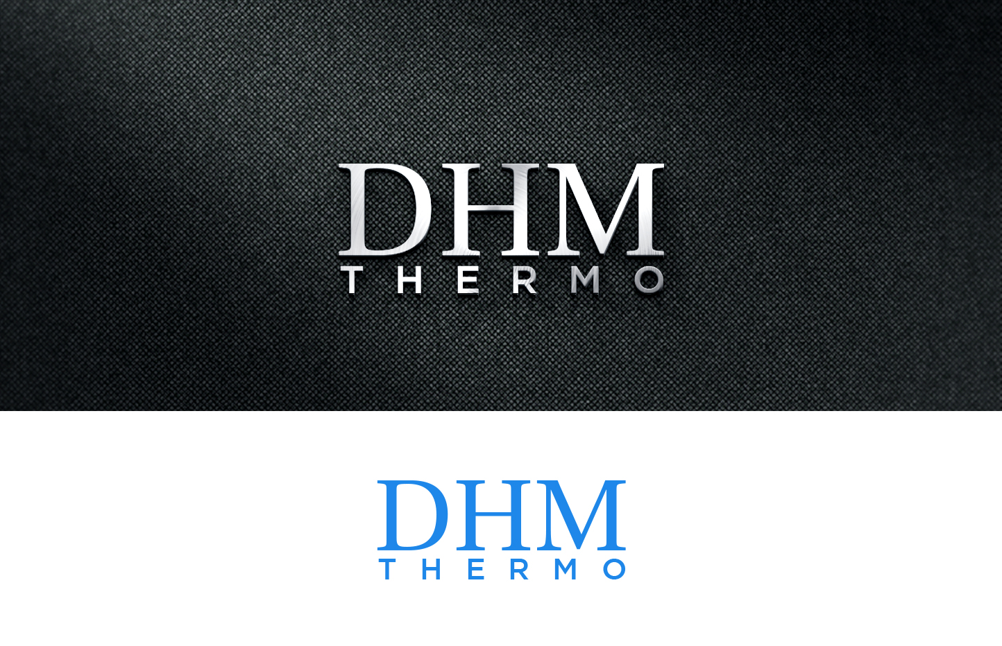 Conservative, Bold Logo Design for DHM Thermo by Noor Ezz | Design #33576522