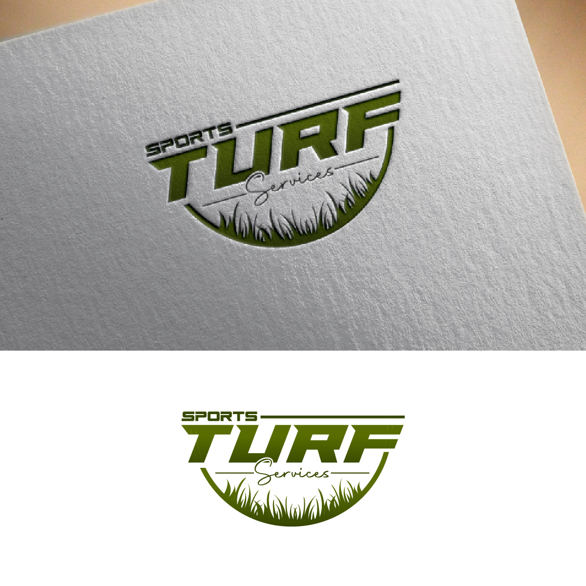Elegant, Playful Logo Design for Sports Turf Services by fly design ...