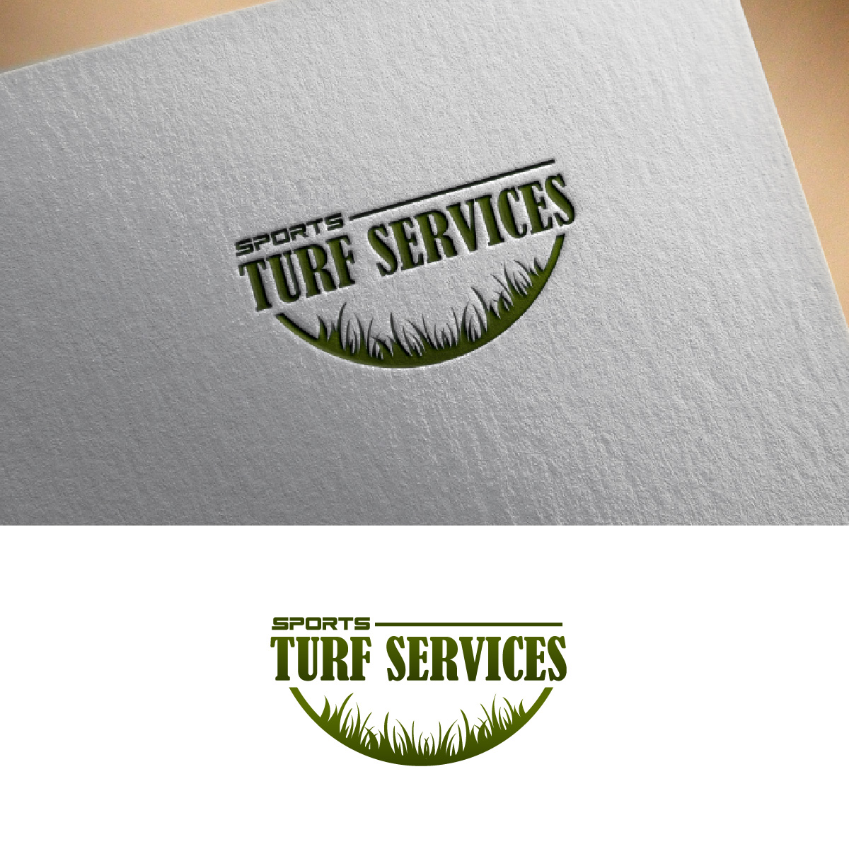 Elegant, Playful Logo Design for Sports Turf Services by fly design ...