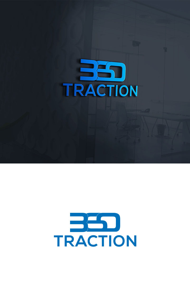 Logo Design for 360 Traction by Blue Pasnata | Design #33600737