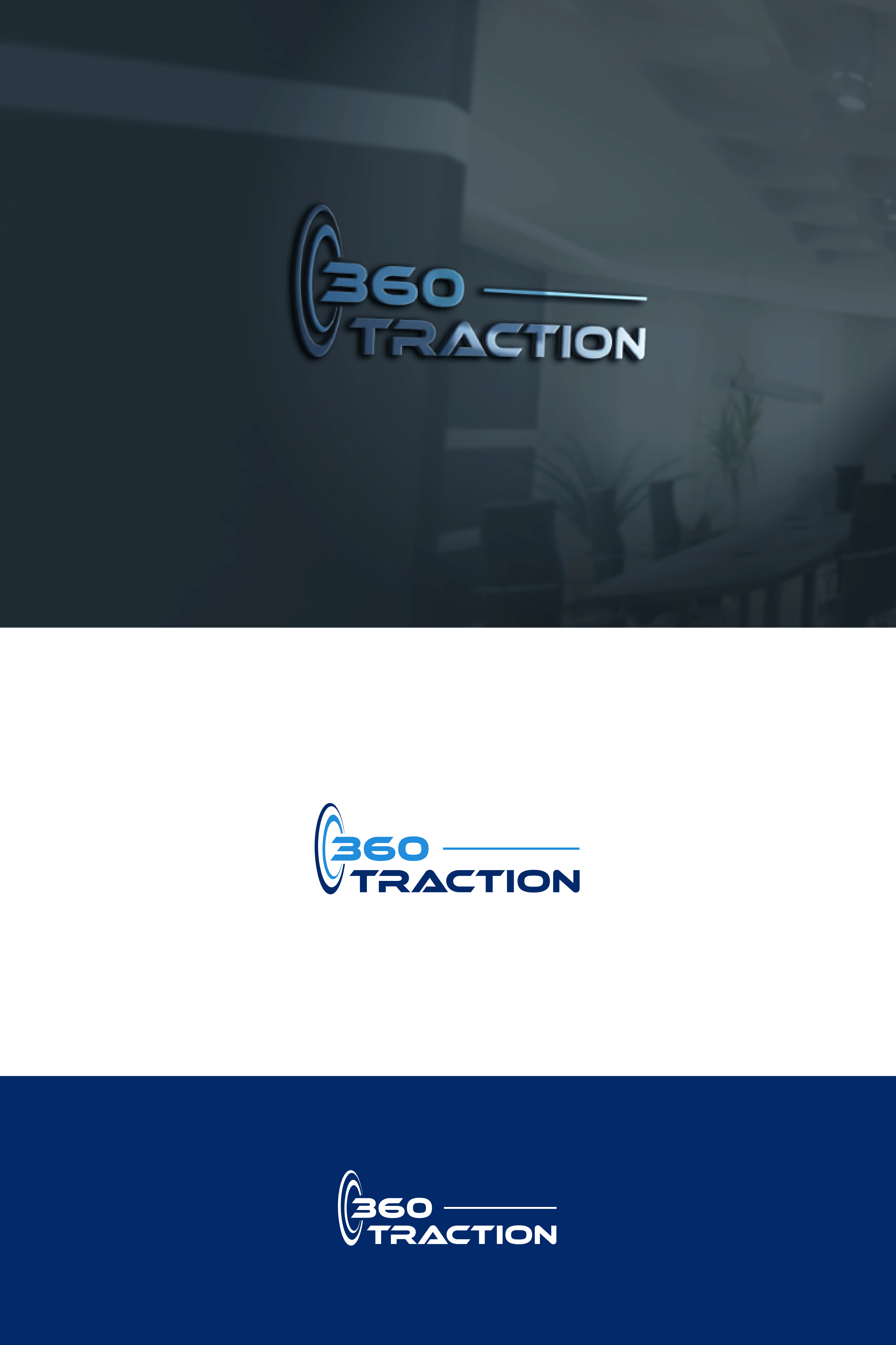 Logo Design for 360 Traction by BorilS | Design #33608129