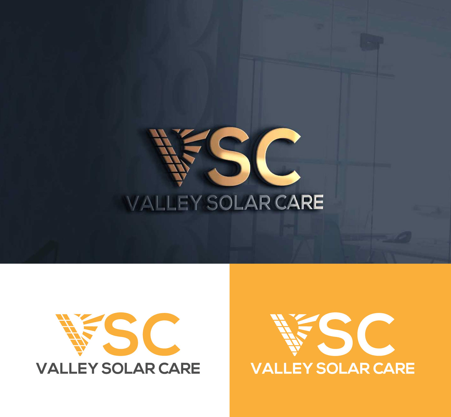 Bold, Masculine, Solar cleaning, window cleaning, service Logo Design for Valley Solar Care ...