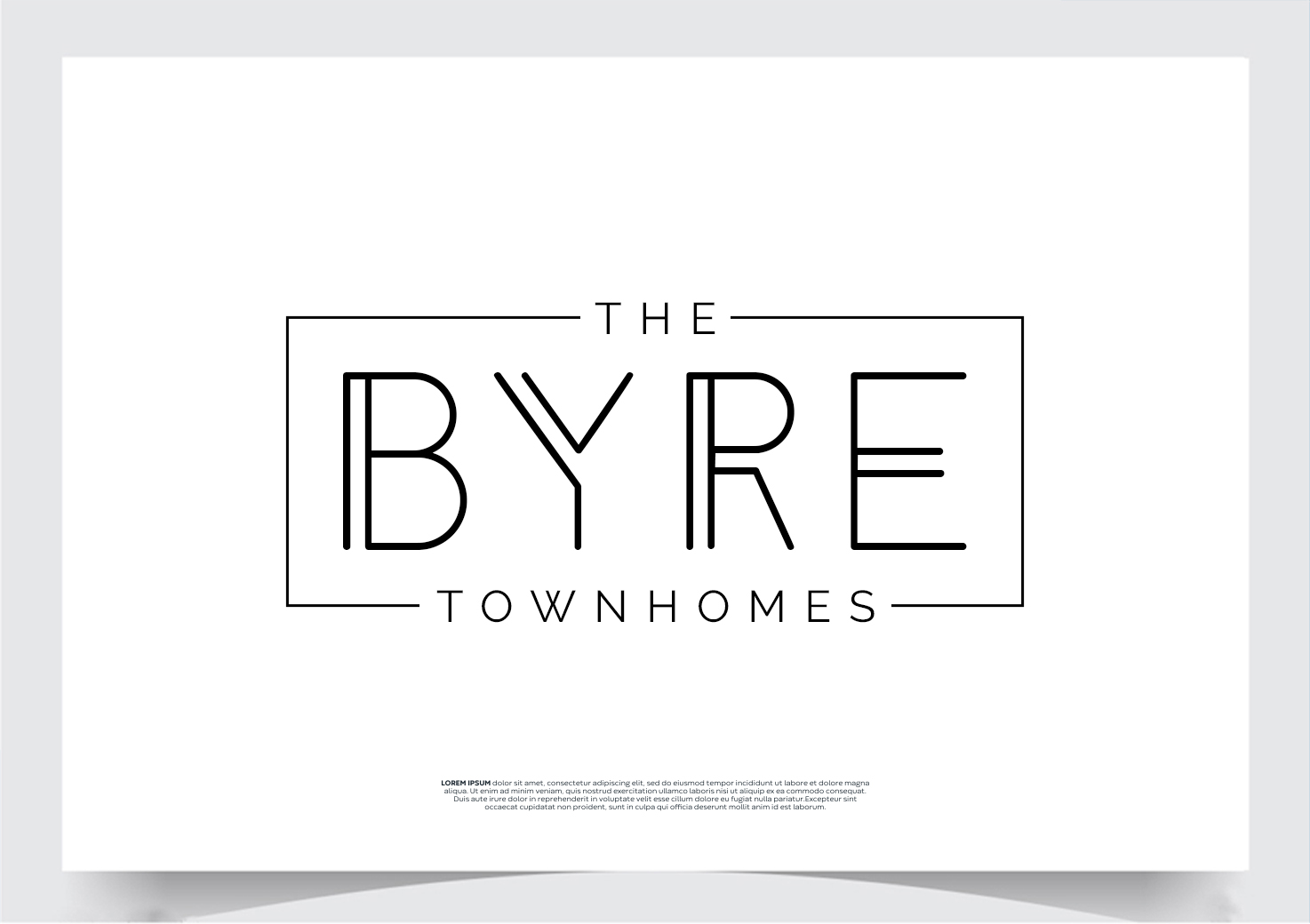 Logo Design for The Byre by Art-Gallery | Design #33607776