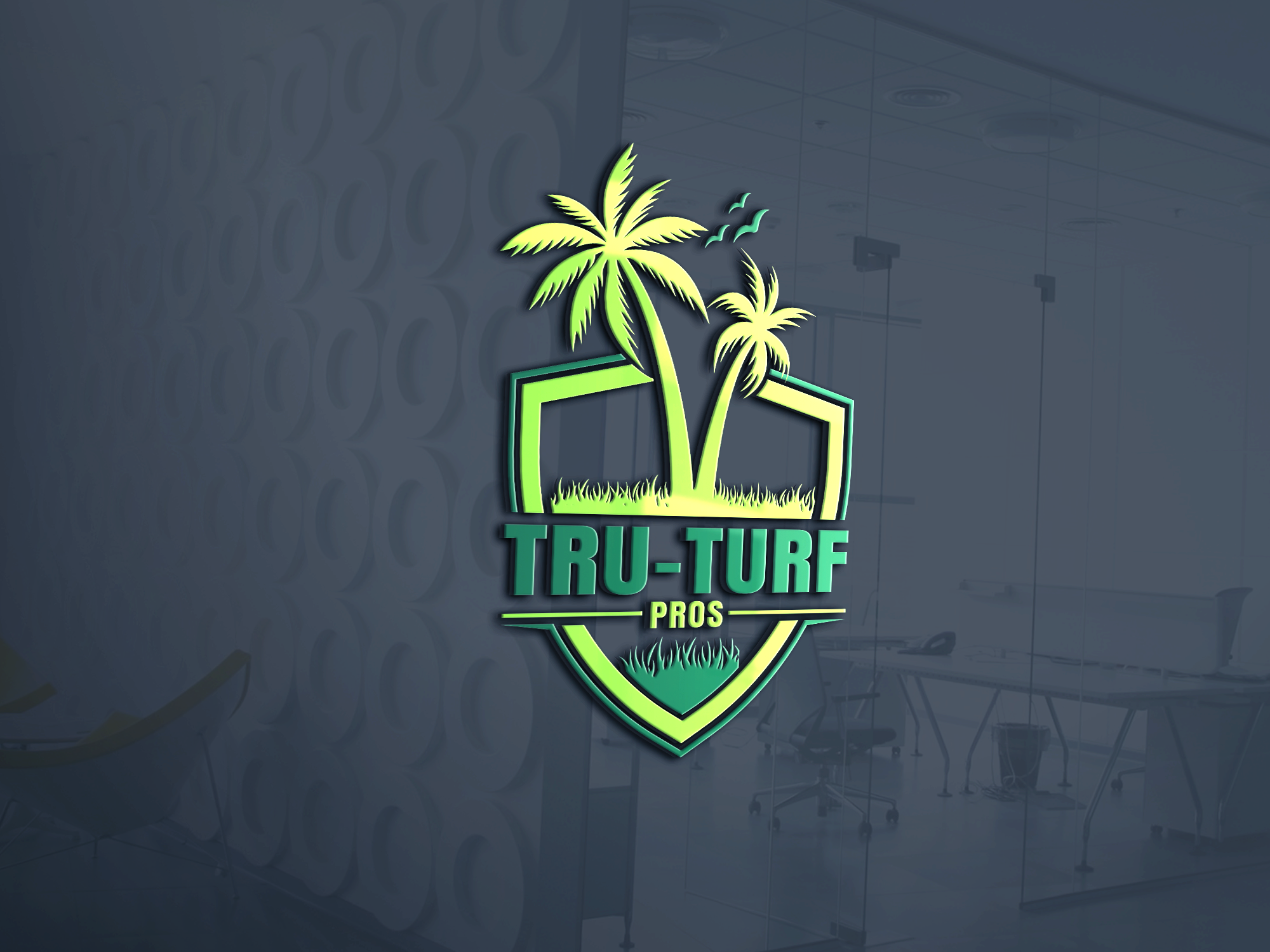 Elegant, Playful Logo Design for Tru Turf Pros by Graphixpointt ...
