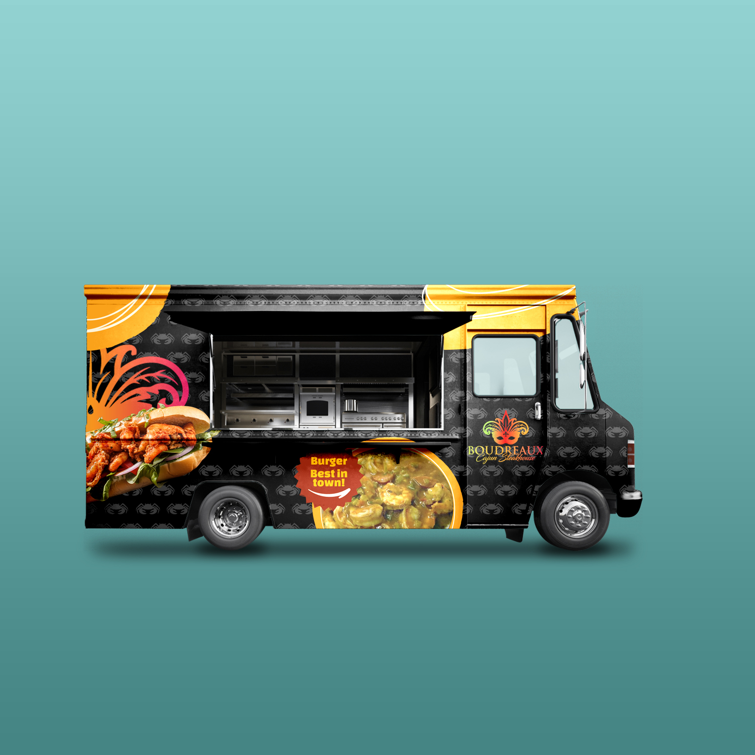 Bold, Modern, Food Service Car Wrap Design for a Company by ...