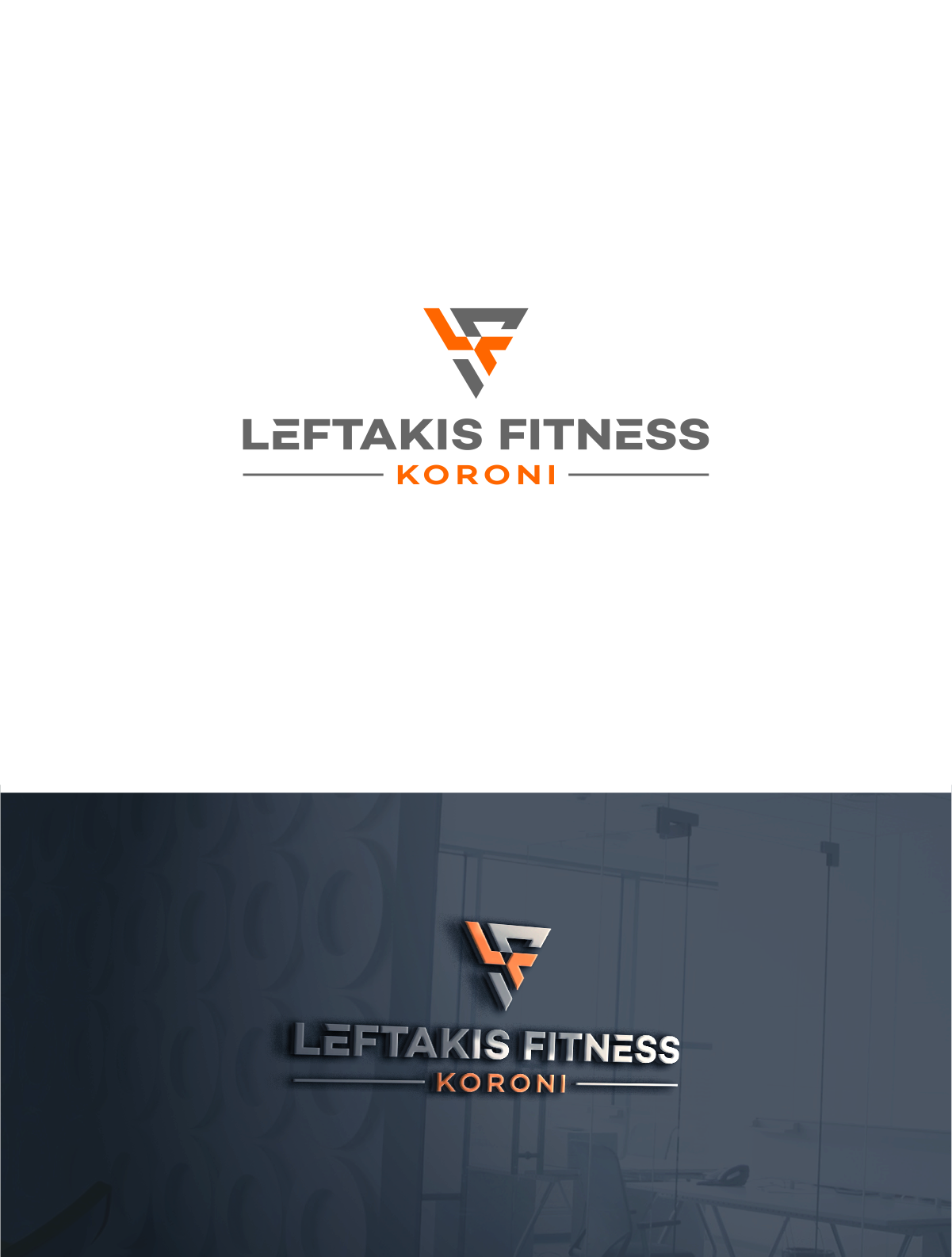 Elegant, Playful Logo Design for Leftakis Fitness -- Koroni by .Ashu ...