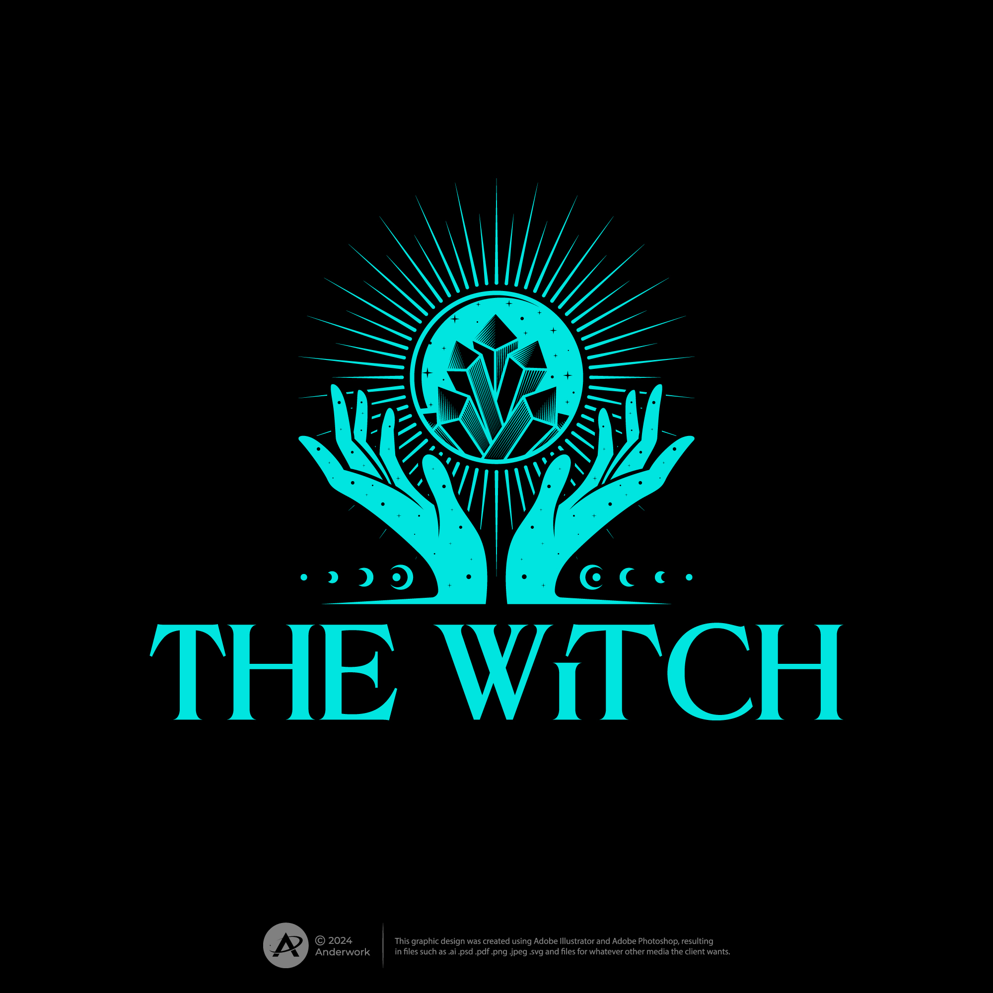Logo Design for The Witch by Anderwork | Design #33669033