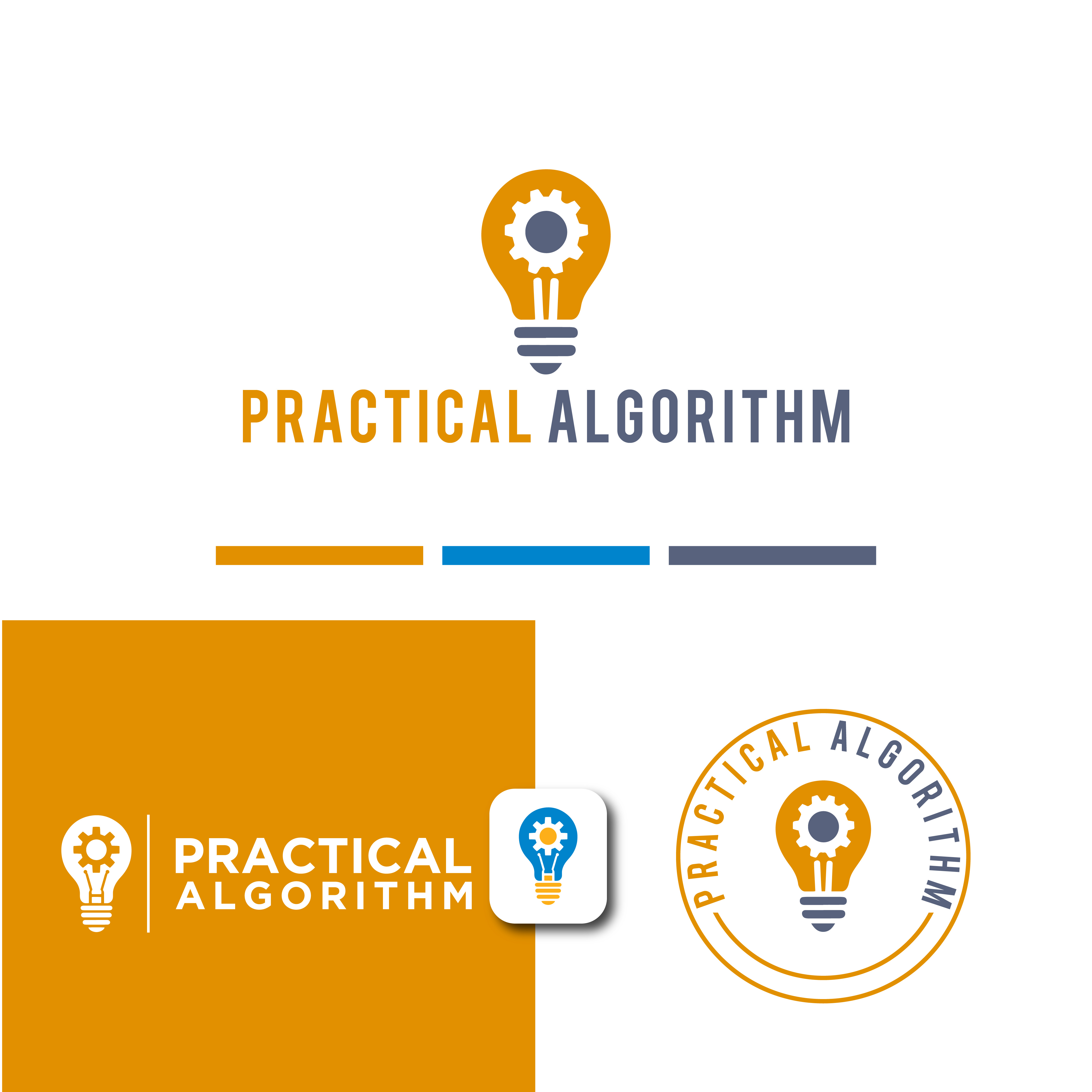 Modern, Playful Logo Design for Practical Algorithm by Harry Creative | Design #33689637