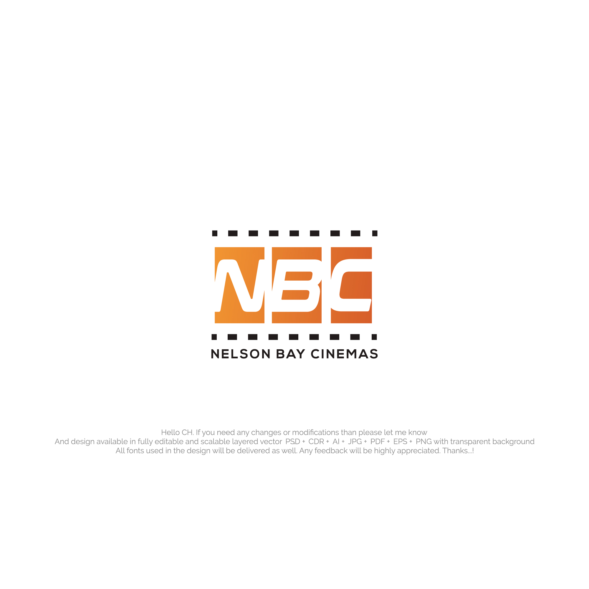 Modern, Bold Logo Design for Nelson Bay Cinemas by NaimBashar | Design ...