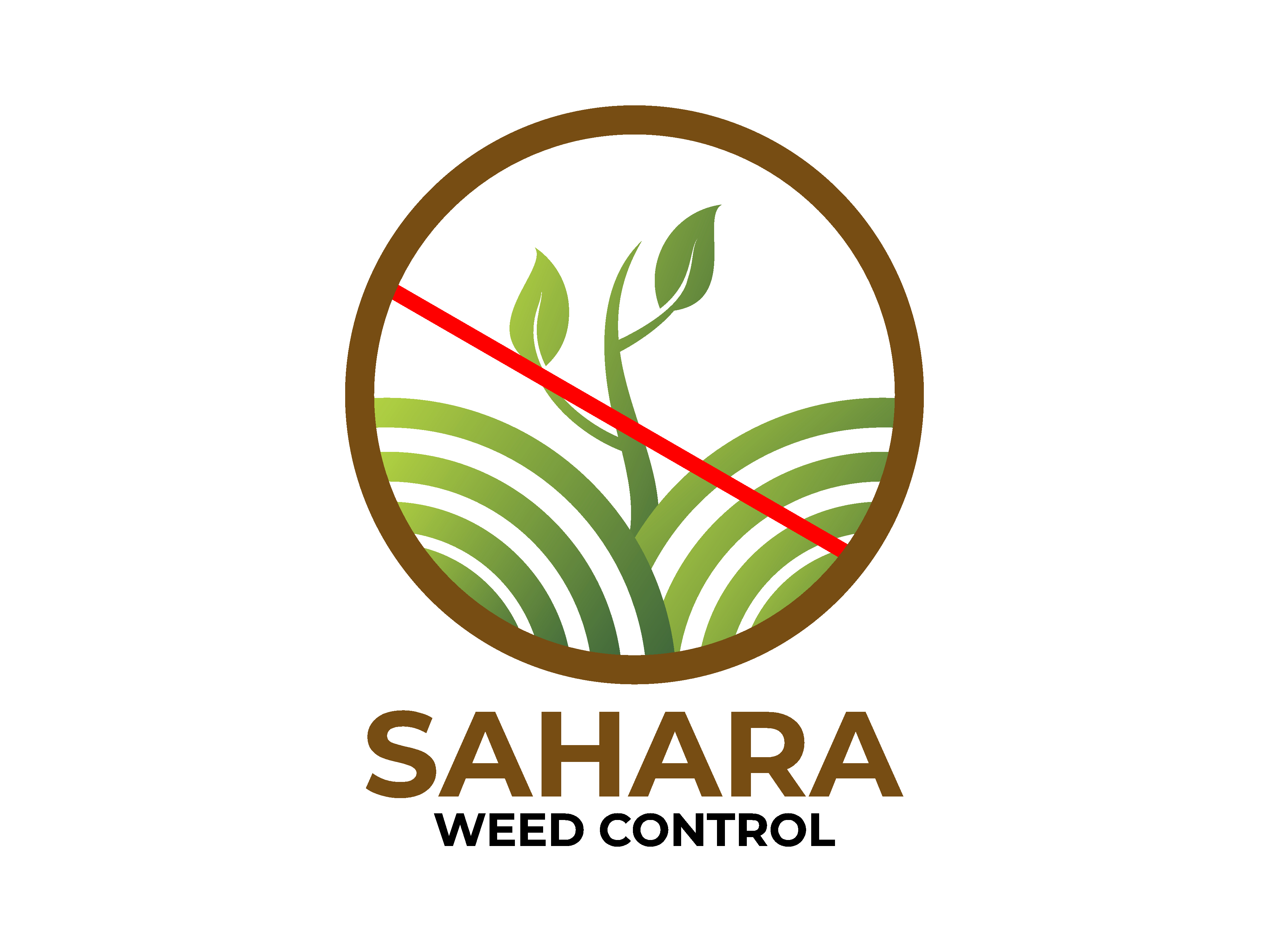 Masculine, Colorful, landscaping / stone weed control Logo Design for ...