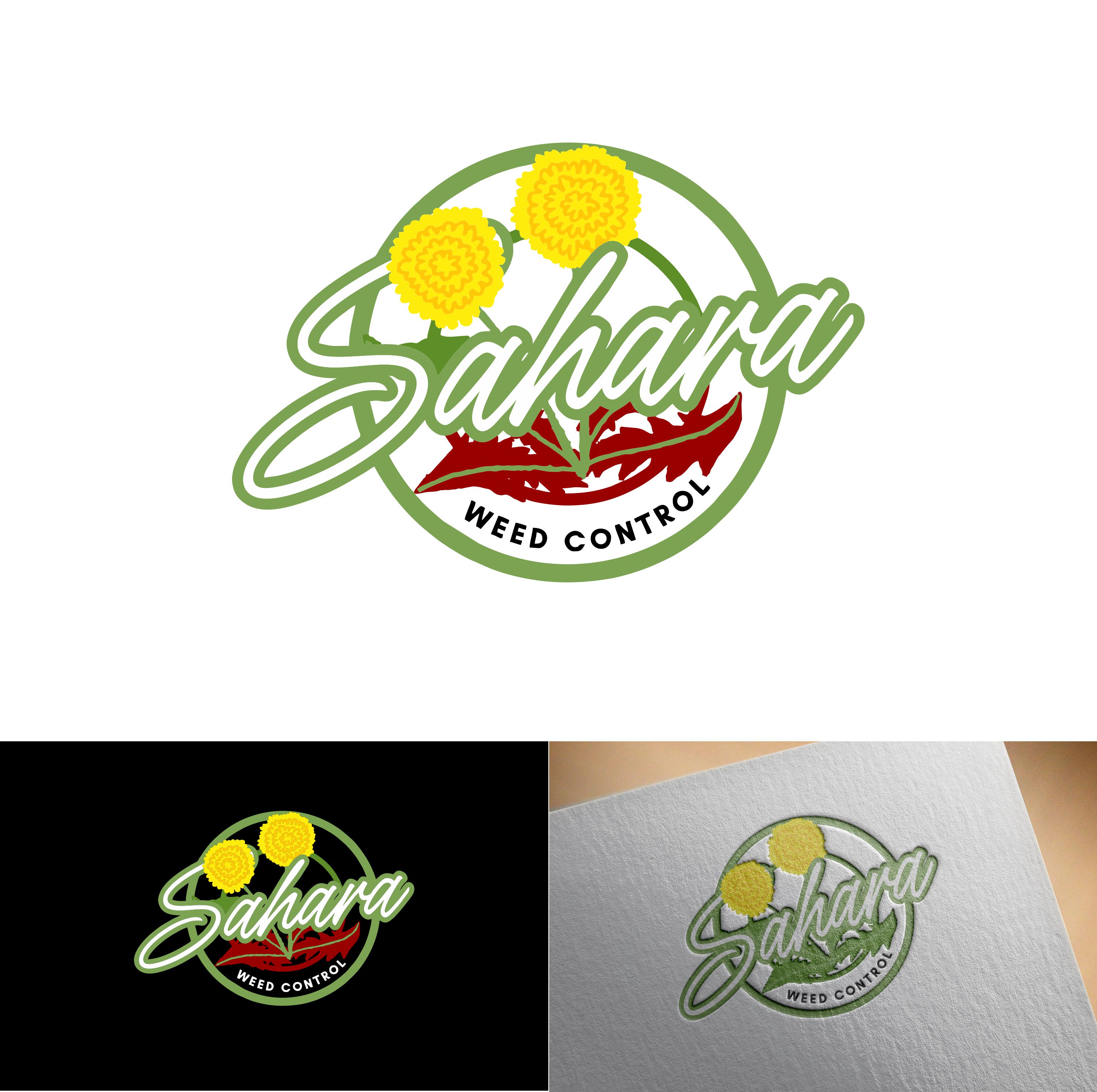 Masculine, Colorful, landscaping / stone weed control Logo Design for ...