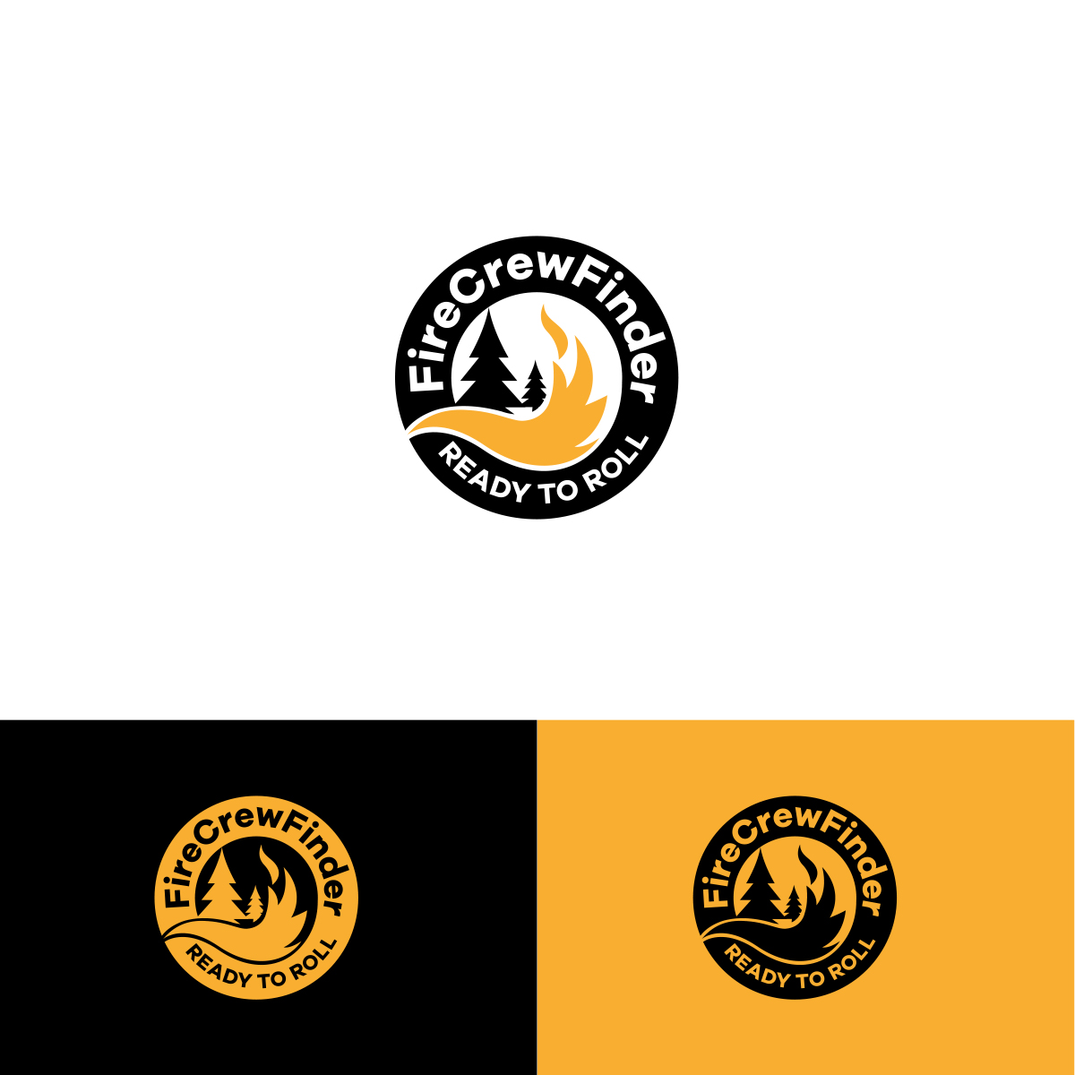Bold, Serious, Wildland Fire Fighting Logo Design for FireCrewFinder ...