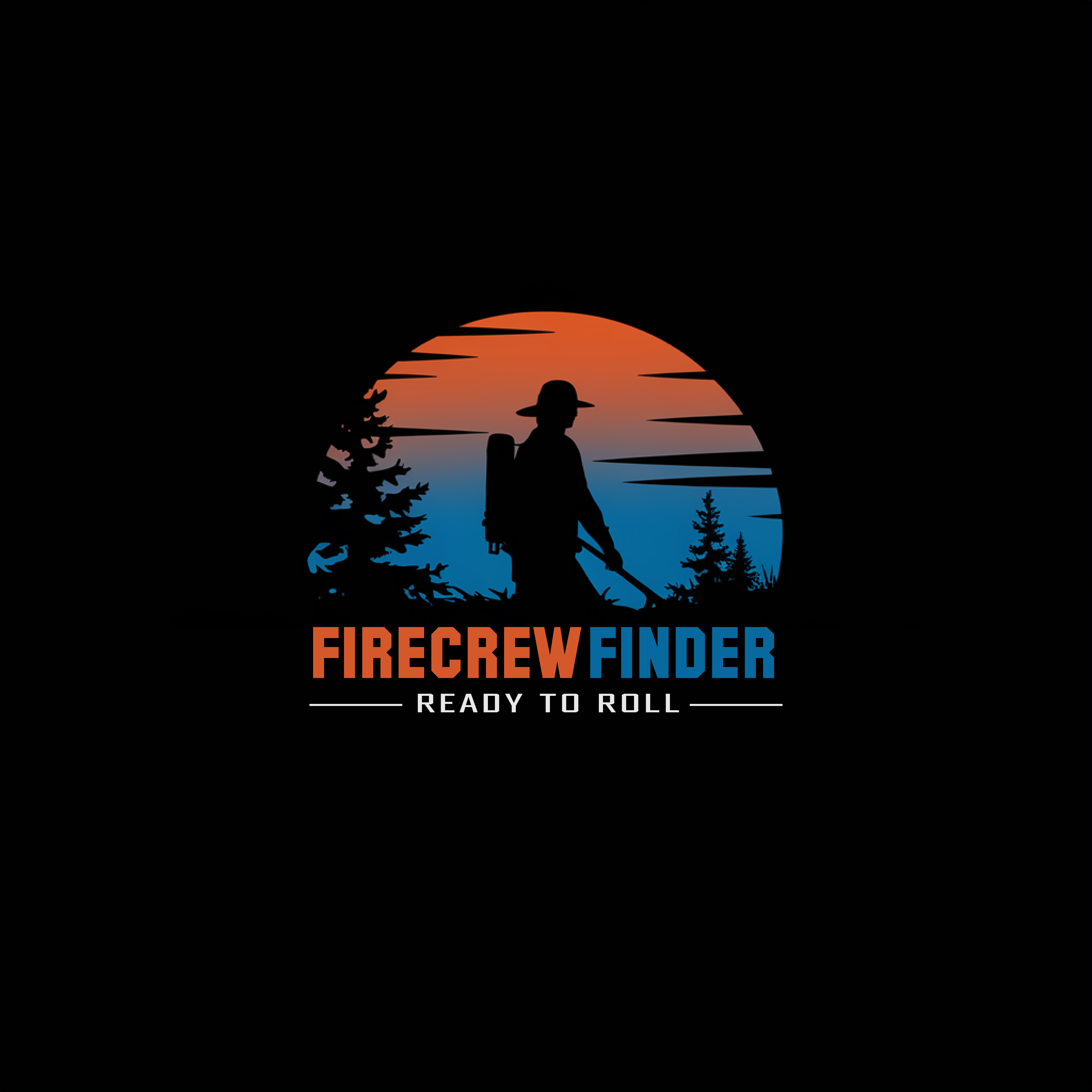 Bold, Serious, Wildland Fire Fighting Logo Design for FireCrewFinder ...