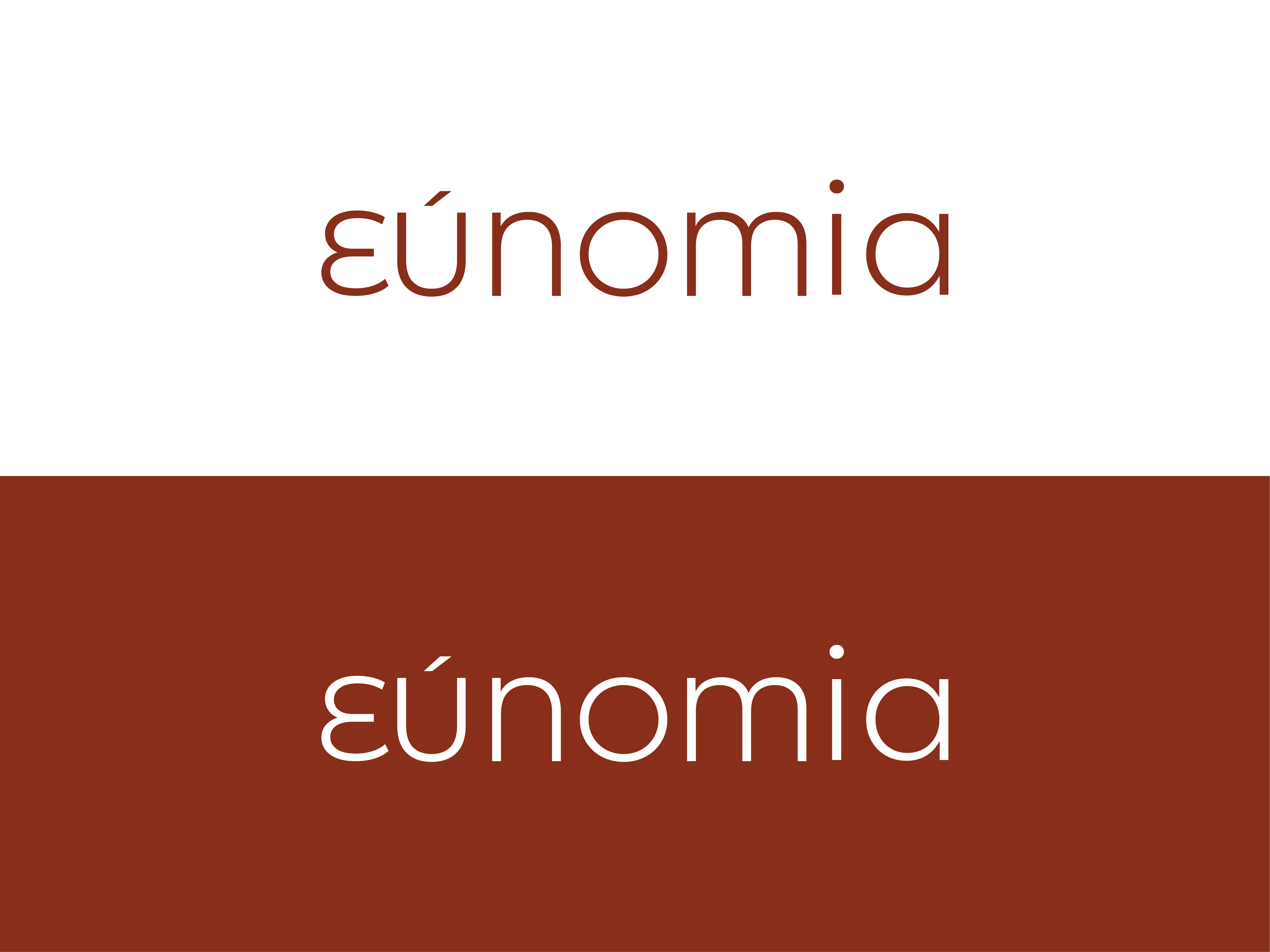 Modern, Feminine, home organisation/styling Logo Design for EÚNOMIA by ...
