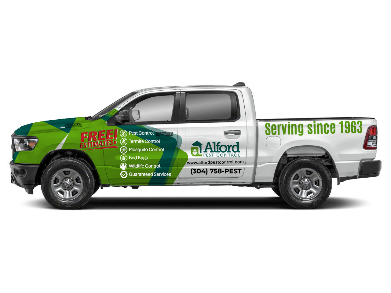 Bold, Upmarket, Pest Control Car Wrap Design for Alford Pest Control by ...