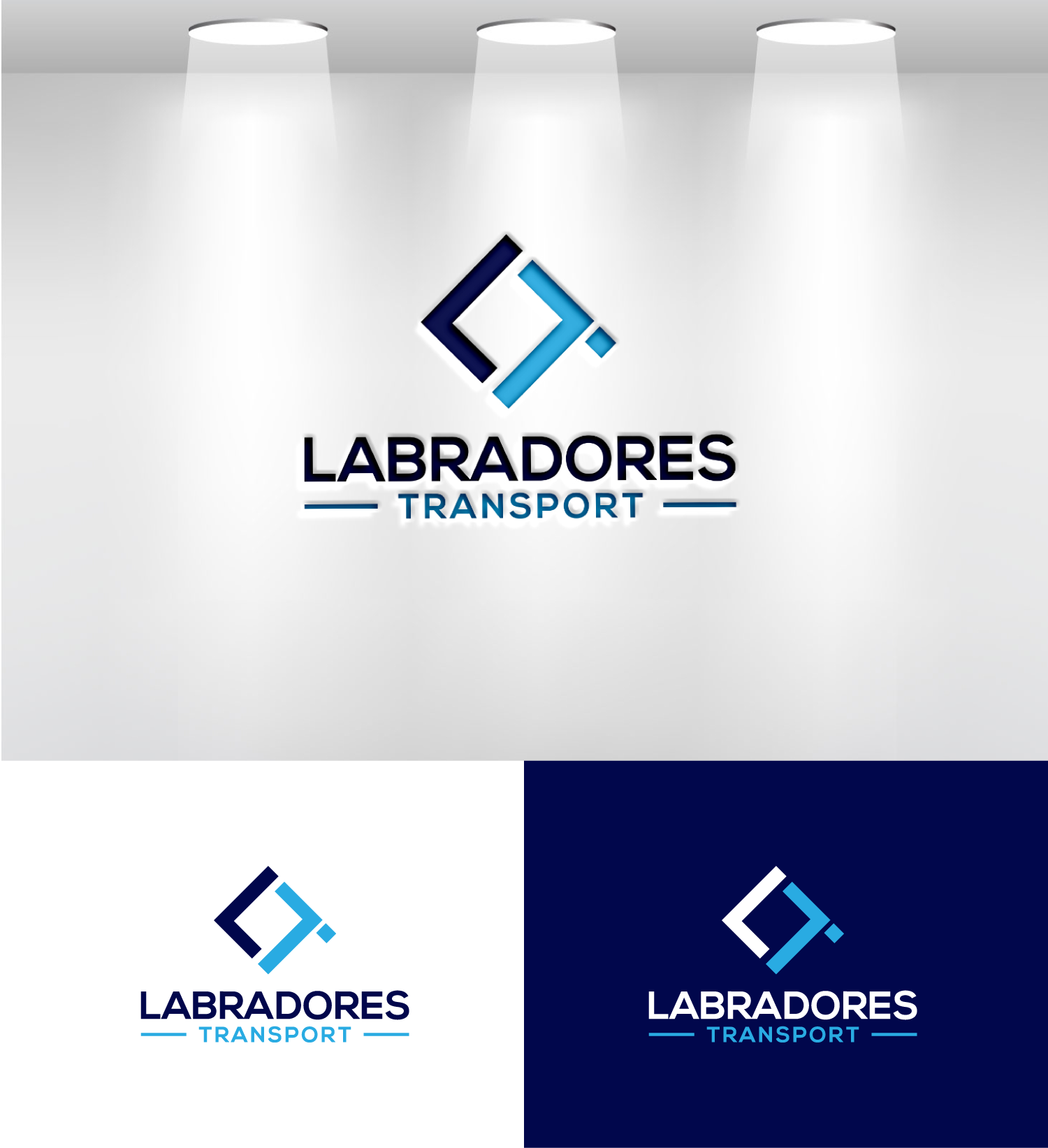 Elegant, Playful Logo Design for Labradores Transport by DoYel art ...
