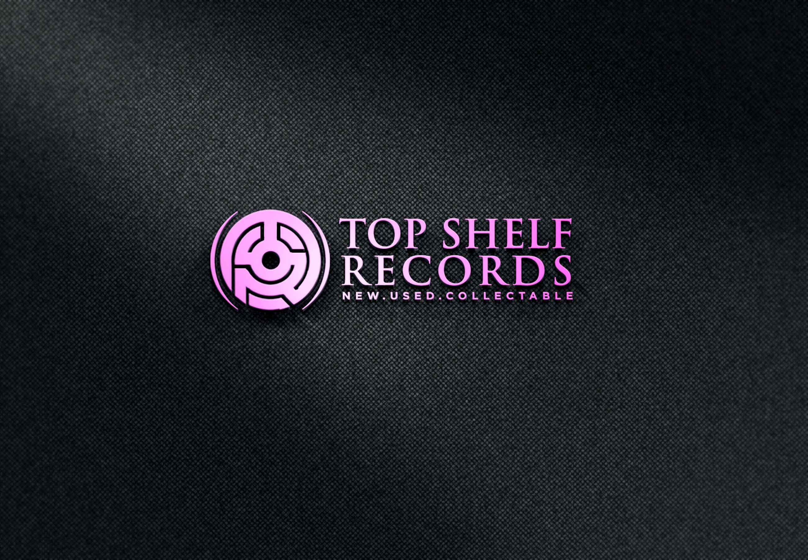 Playful, Traditional, Record and Music Logo Design for Top Shelf ...