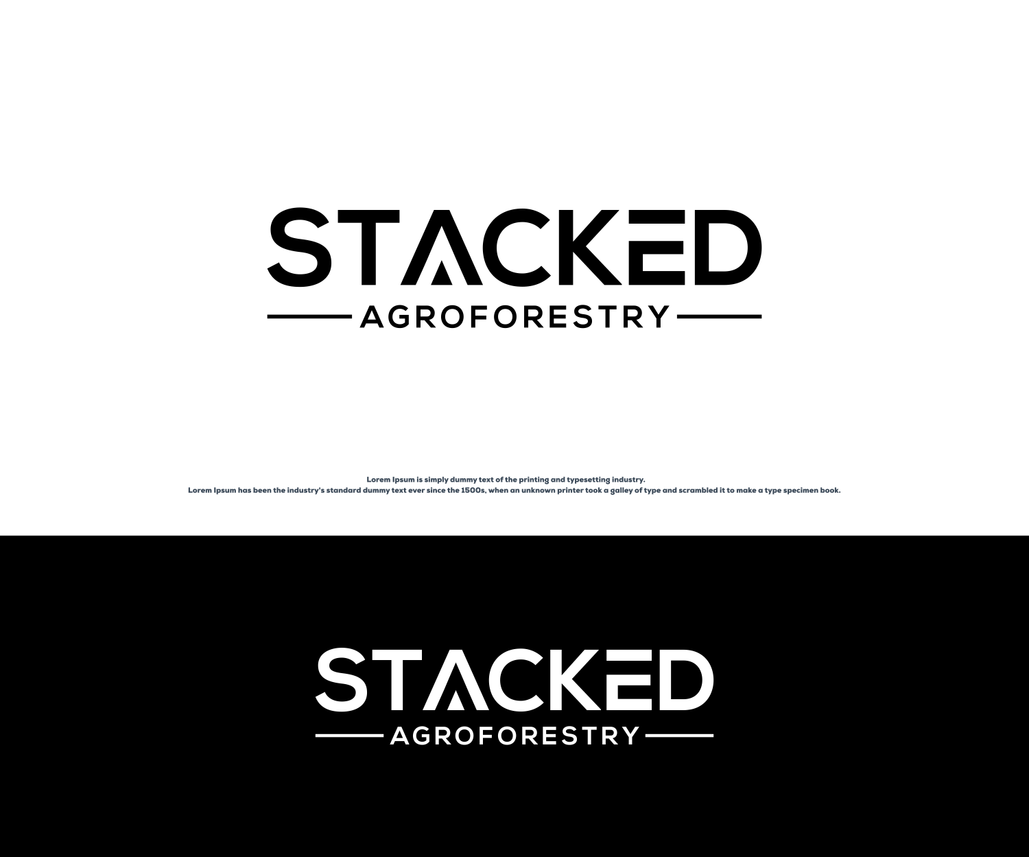 Diseño de Logo for Stacked Agroforestry or Stacked Ag por christy ...