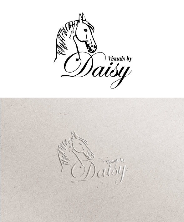 Bold, Modern Logo Design for Visuals by Daisy by Elham_inspiration ...
