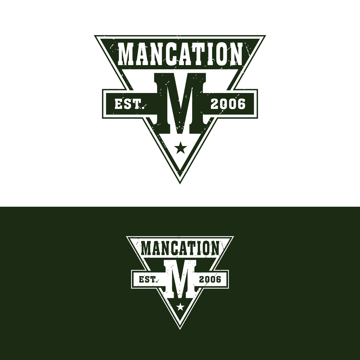 Logo Design for Mancation by DesignFriday | Design #33764012