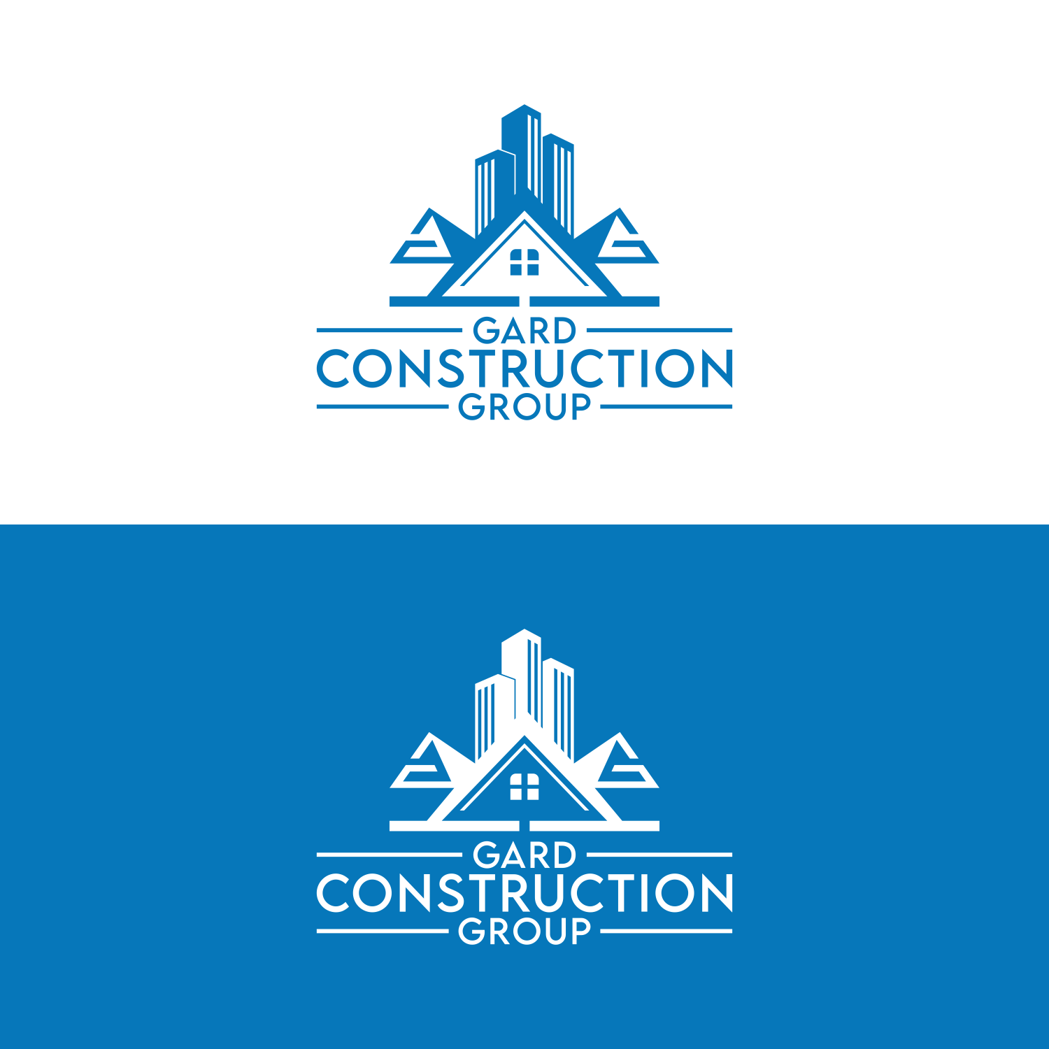 Masculine, Bold, Gerneral Contractor - Commercial Construction Industry ...