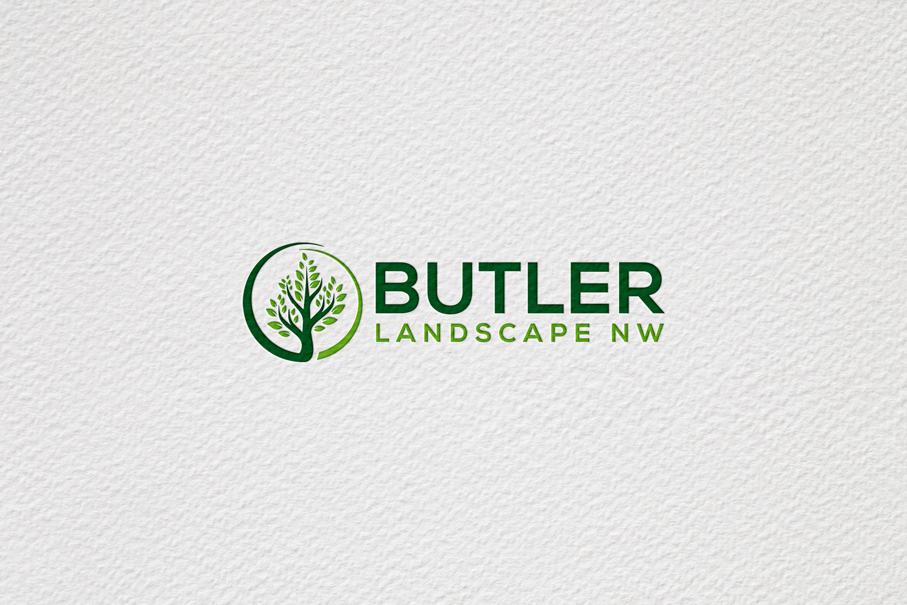 Logo Design for Butler Landscape NW by Blue Pasnata | Design #33778384